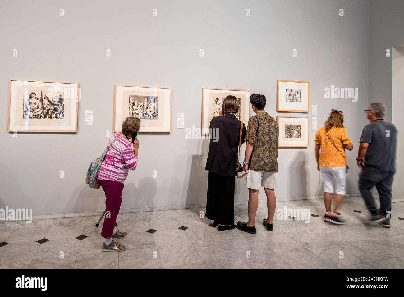 The works of Pablo Picasso at the Museu Picasso (Piccaso Museum ...