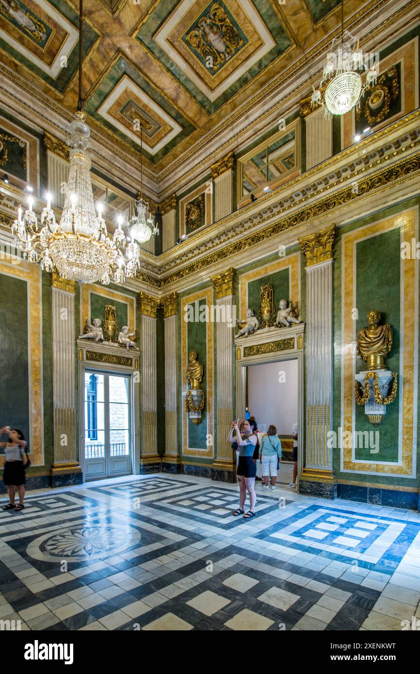 The green room at the Pablo Picasso at the Museu Picasso (Piccaso ...