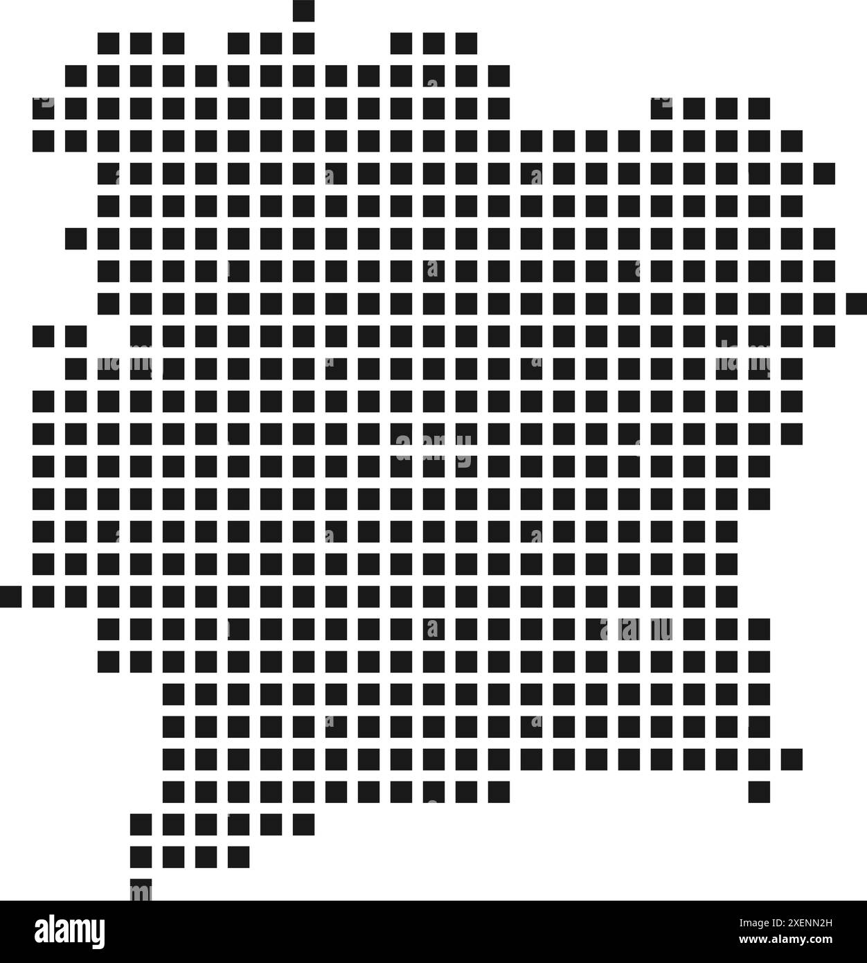 Ivory Coast country map icon with detailed design Stock Vector Image ...