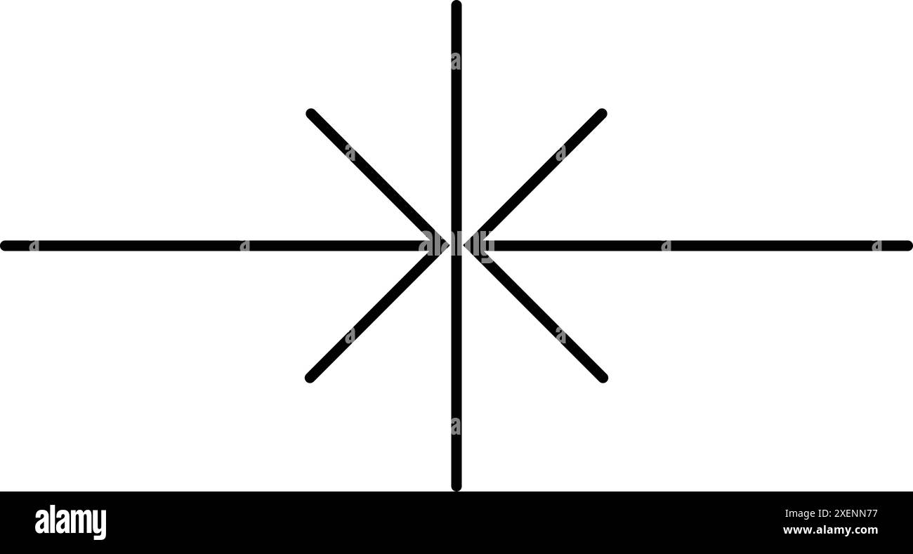 thickness icon, measuring thickness illustration design Stock Vector ...