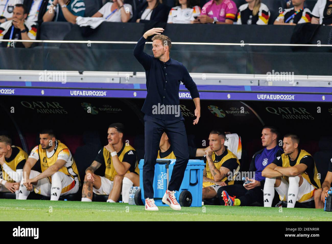 Frankfurt, Germany. 23rd June, 2024. Julian Nagelsmann (Germany) seen ...