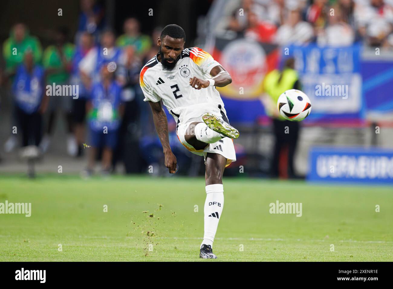 Frankfurt, Germany. 23rd June, 2024. Antonio Rudiger (Germany) seen in ...