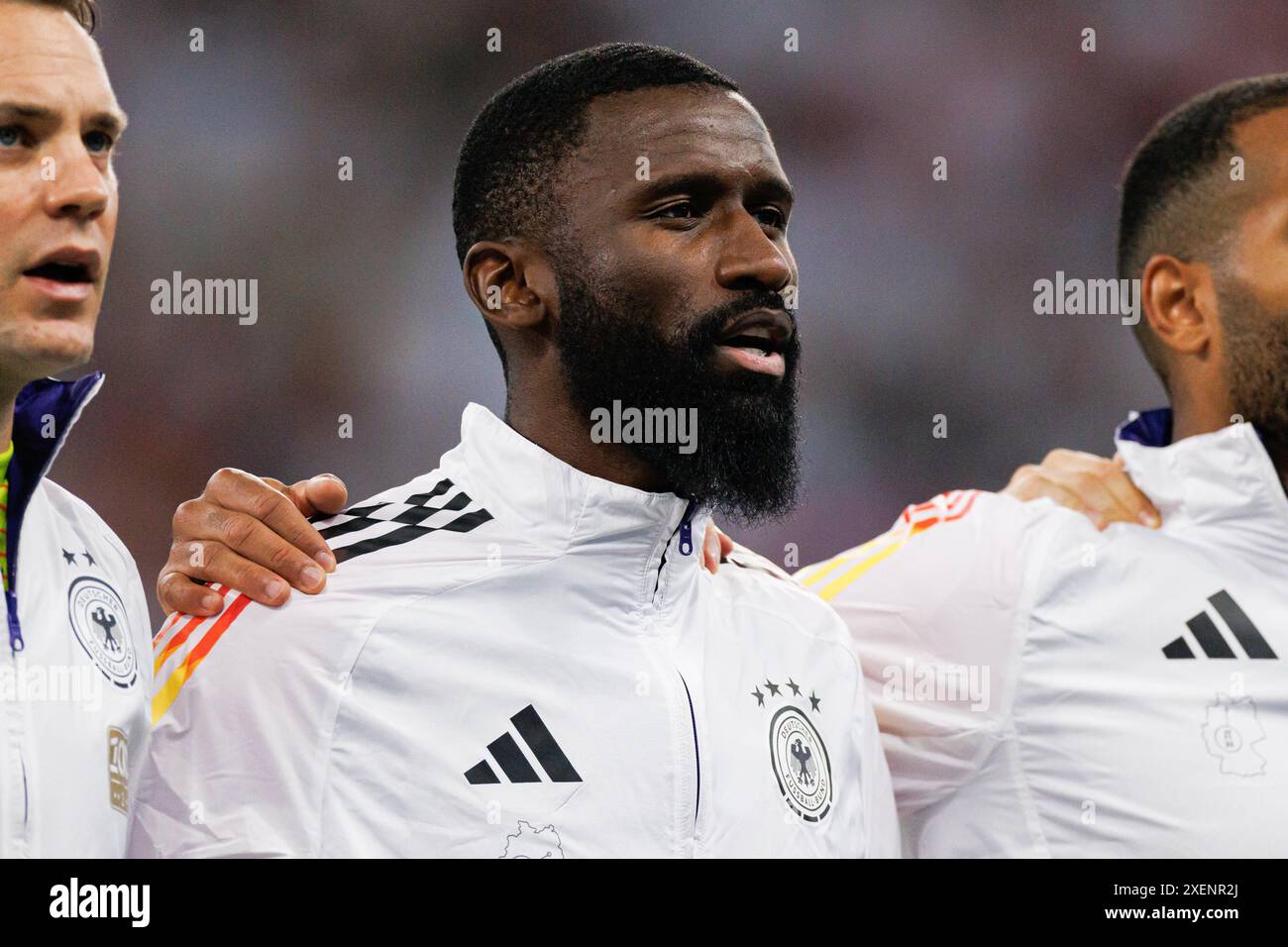 Frankfurt, Germany. 23rd June, 2024. Antonio Rudiger (Germany) seen ...