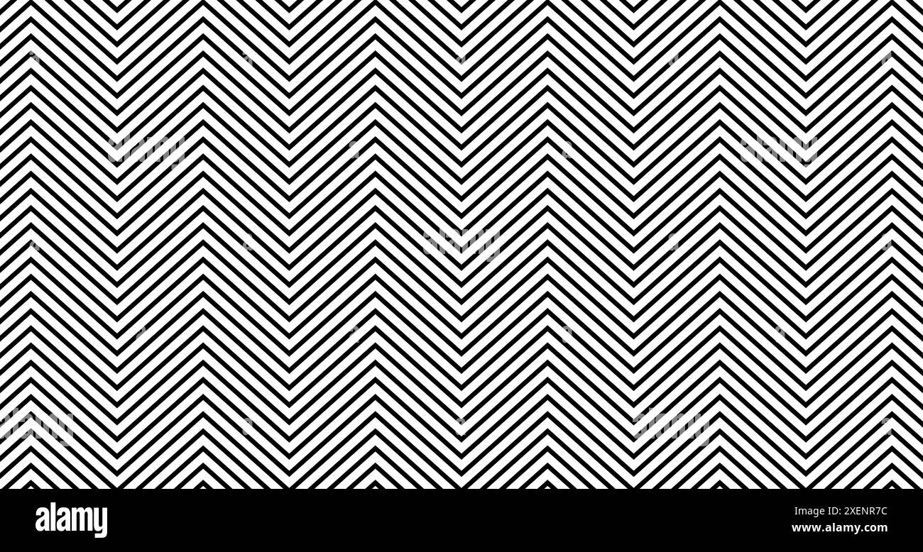 Zigzag chevron seamless classic pattern on white background Stock ...