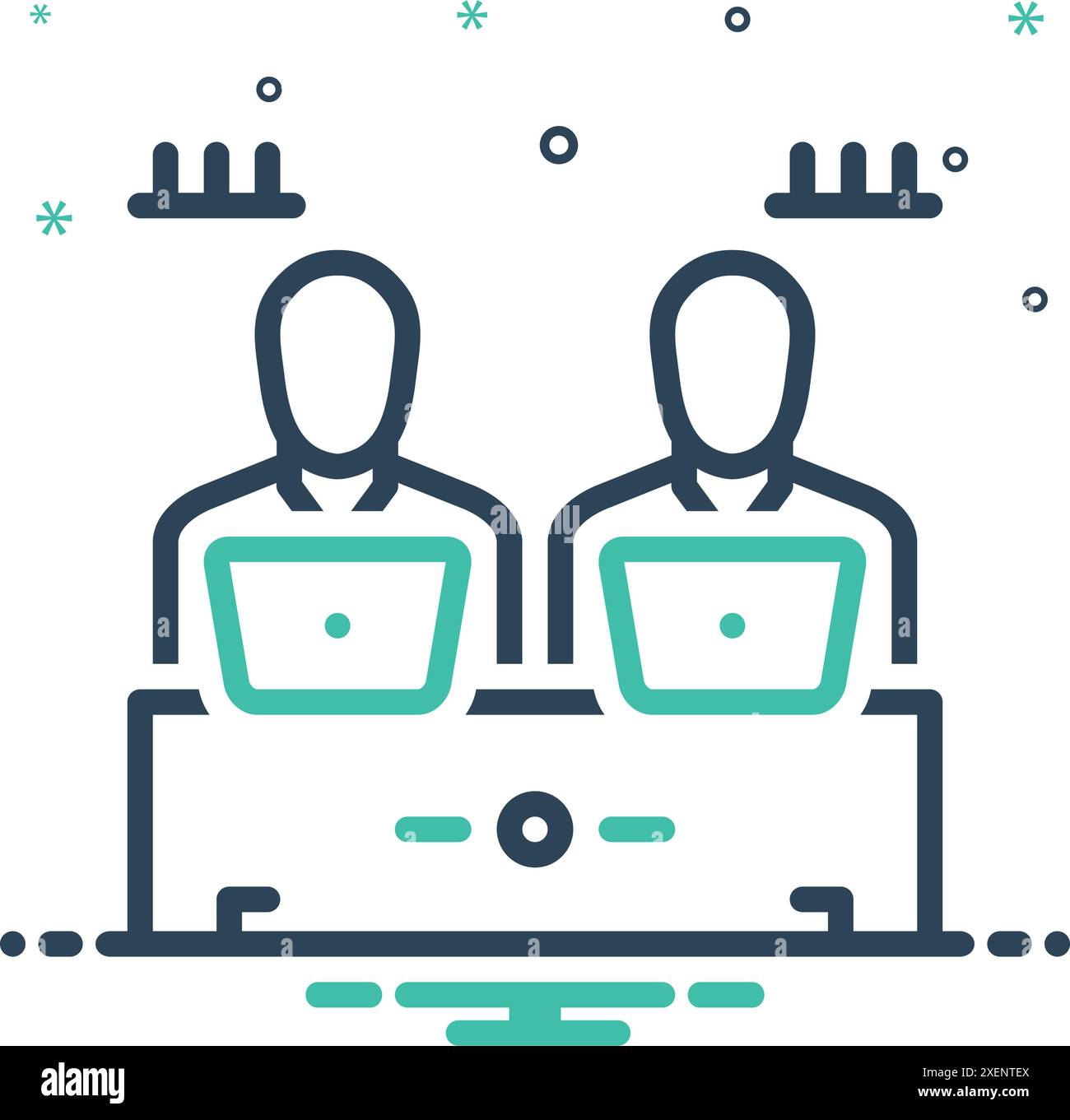 Icon for colleague,ollaborator Stock Vector Image & Art - Alamy