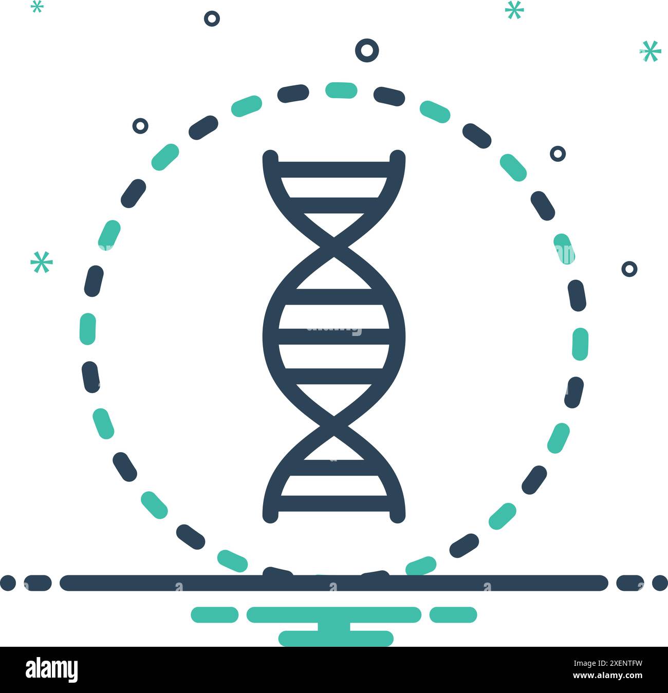 Icon for dna,chromosome Stock Vector Image & Art - Alamy