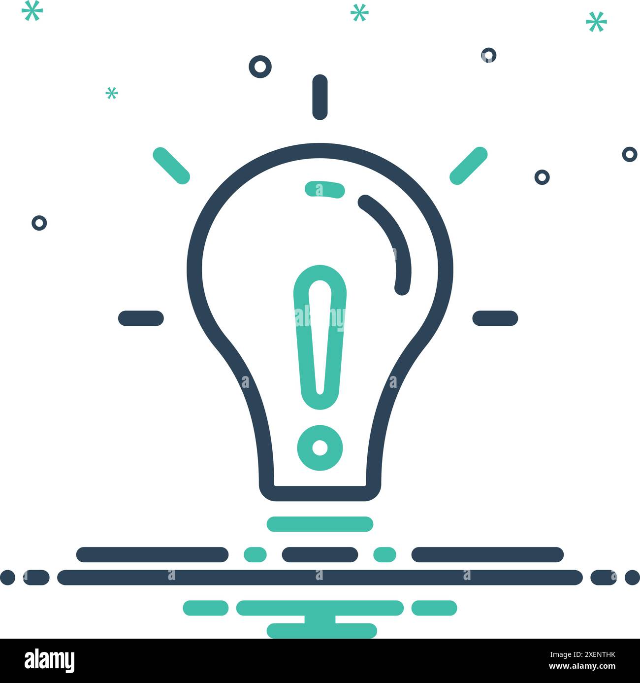 Icon for except,lightbulb Stock Vector Image & Art - Alamy