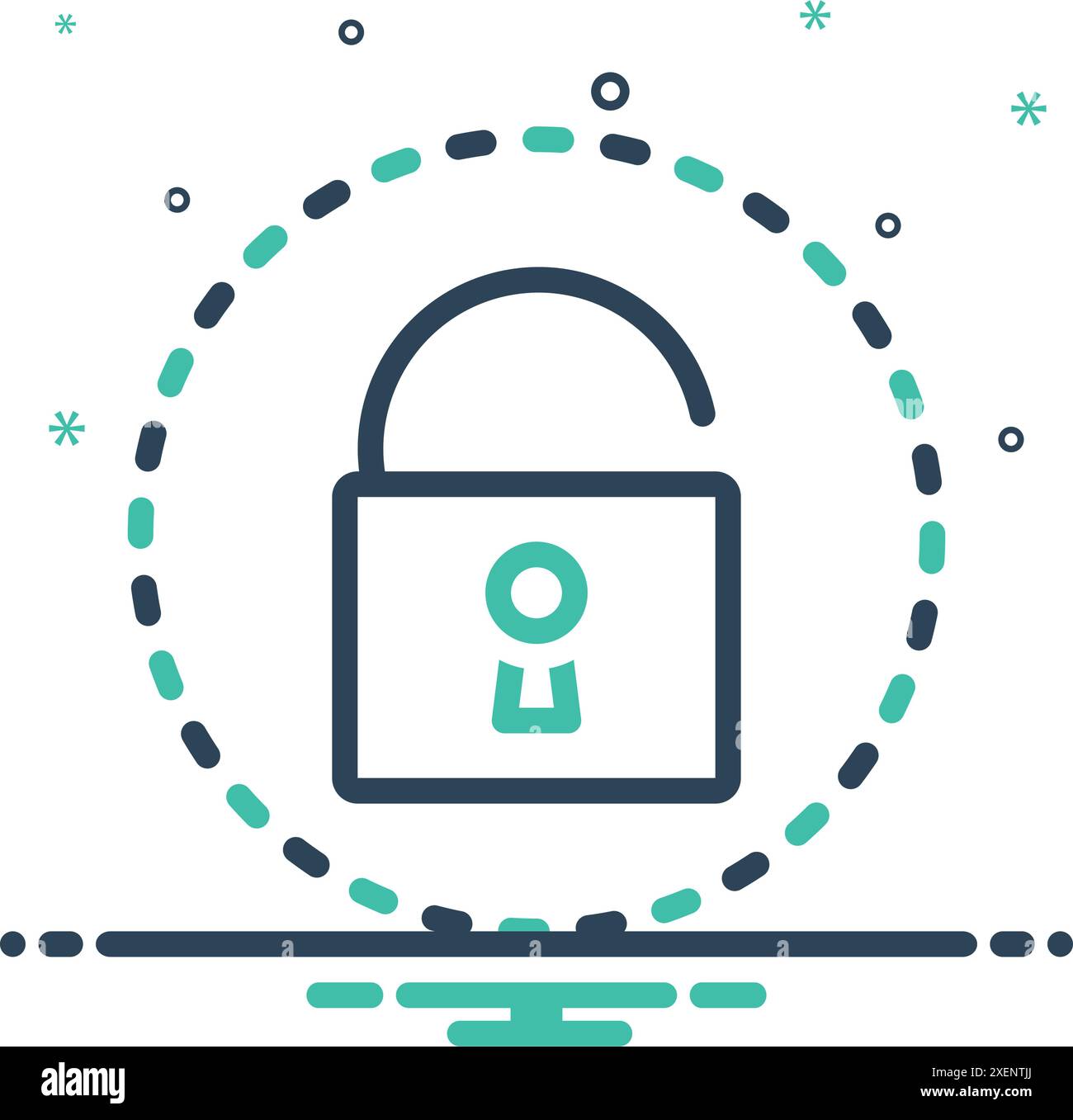 Icon for reveal,unlock,confidential Stock Vector Image & Art - Alamy