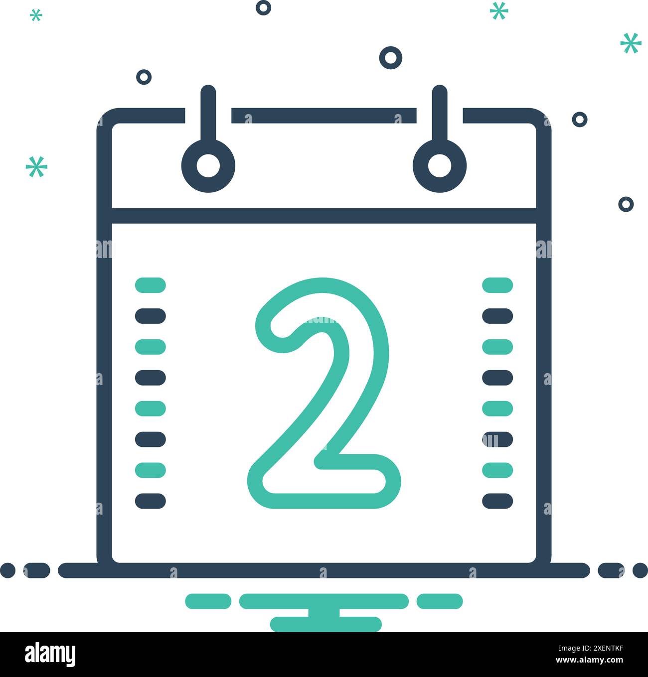 Two calendar hi-res stock photography and images - Alamy