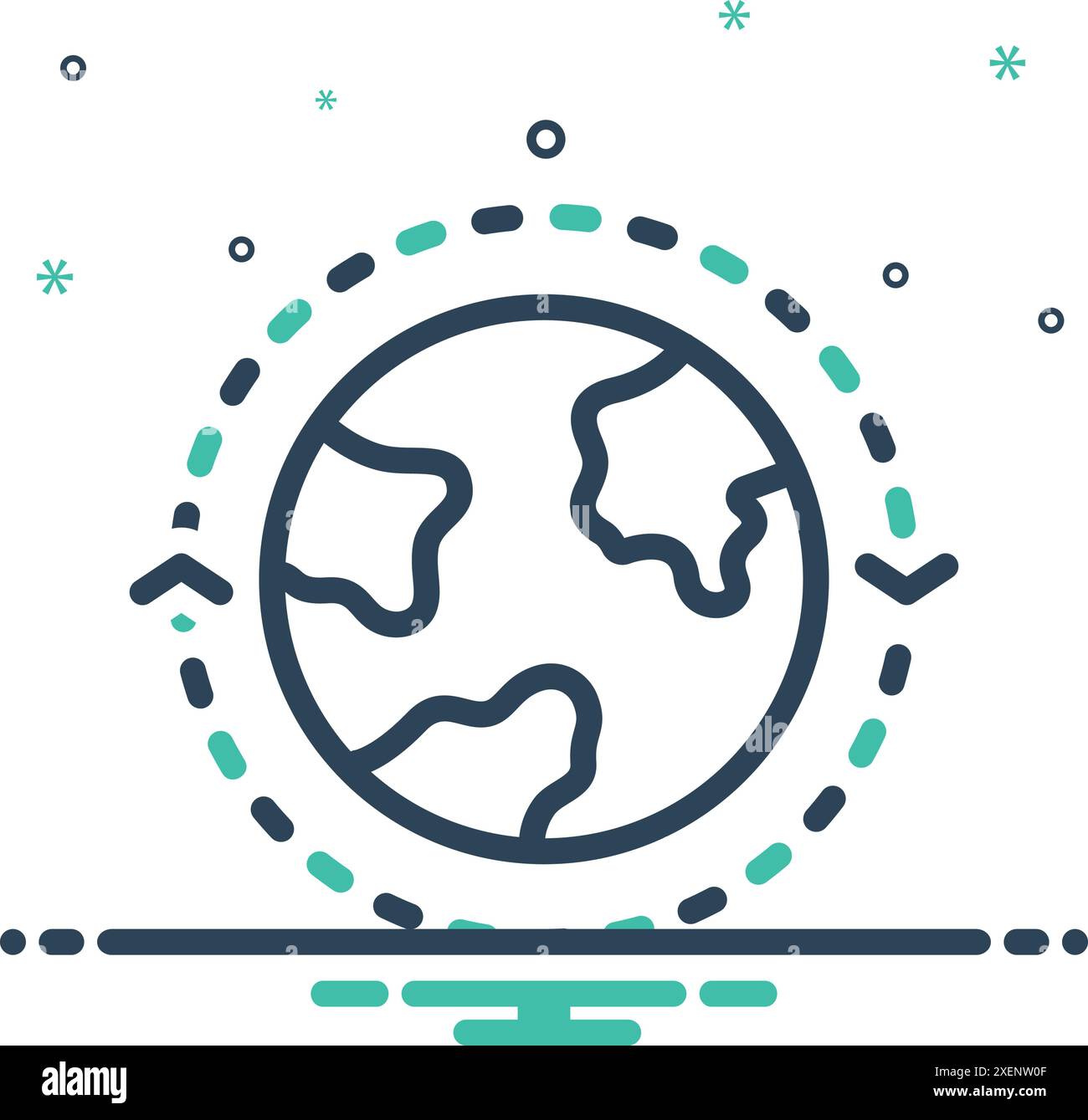 Side around Stock Vector Images - Alamy