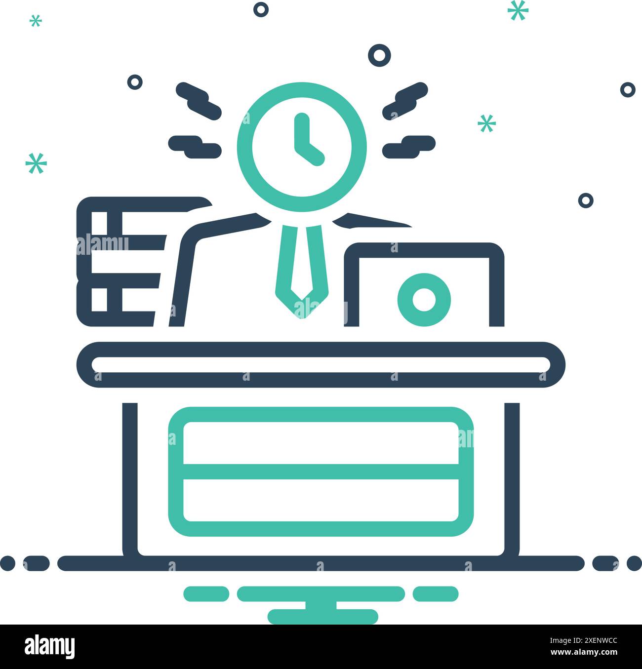 Icon for busy,engaged Stock Vector Image & Art - Alamy