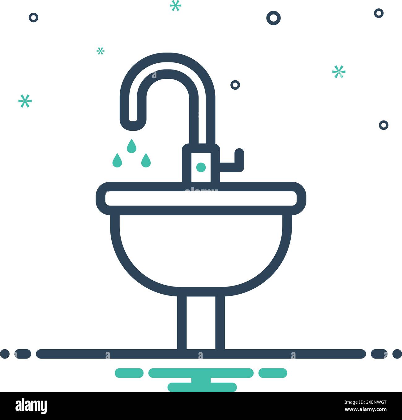 Icon for sink,washbasin Stock Vector Image & Art - Alamy