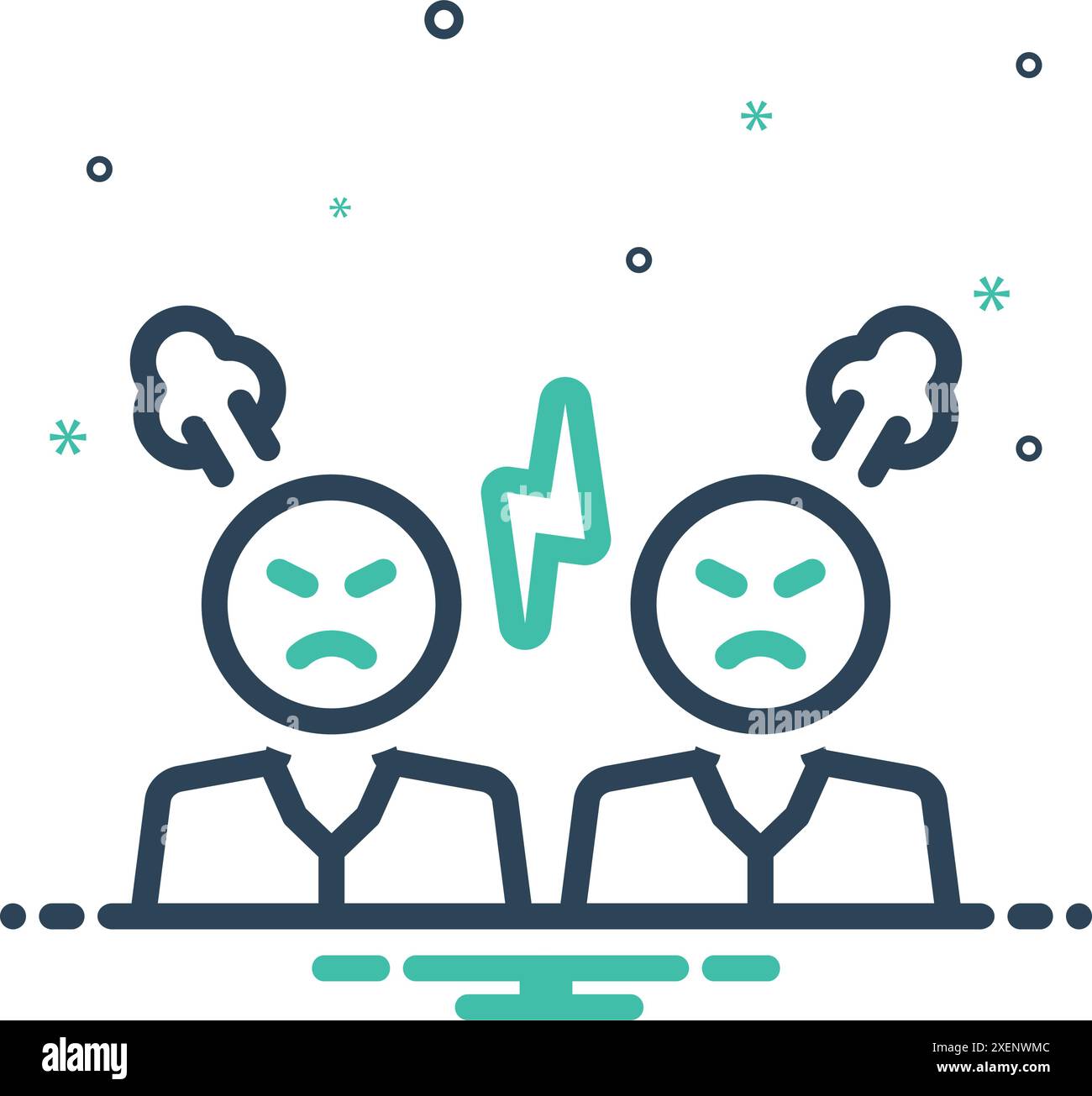 Icon for argue,hostility Stock Vector Image & Art - Alamy