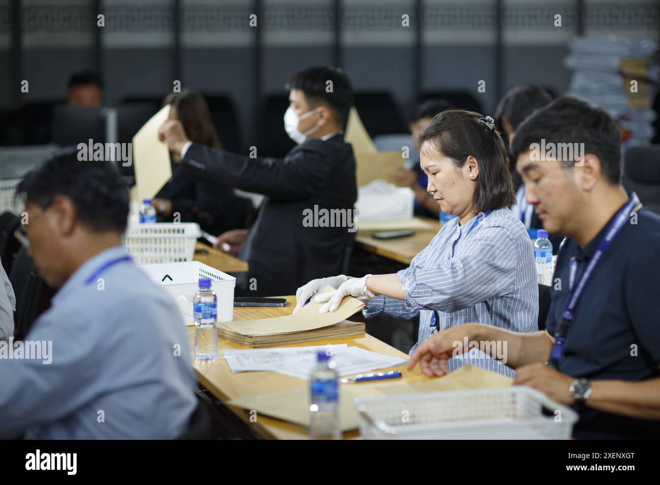 Ulaanbaatar, Mongolia. 28th June, 2024. Despite the preliminary results ...