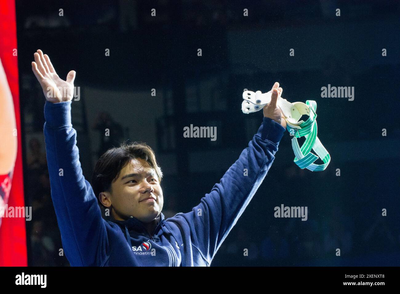 Minneapolis, Minnesota, USA. 27th June, 2024. ASHER HONG Is introduced ...