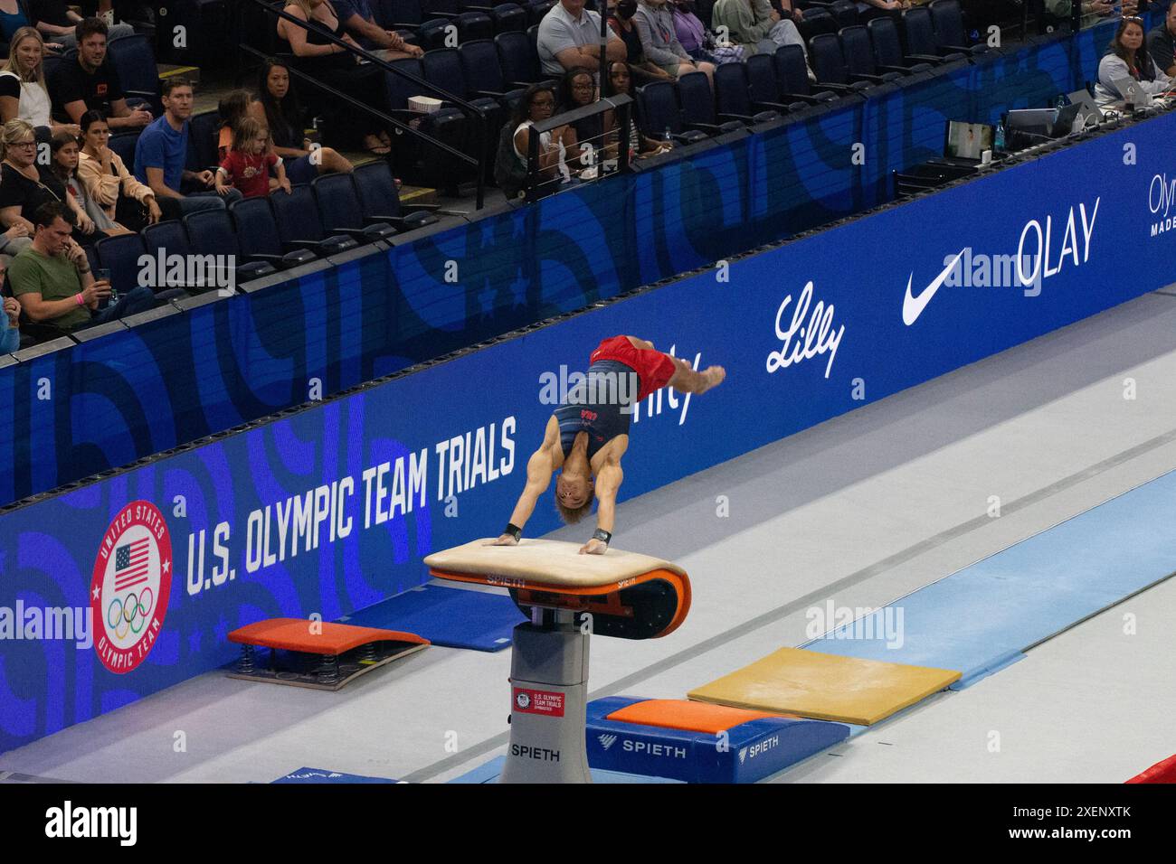 Minneapolis, Minnesota, USA. 27th June, 2024. CURRAN PHILLIPS competes ...