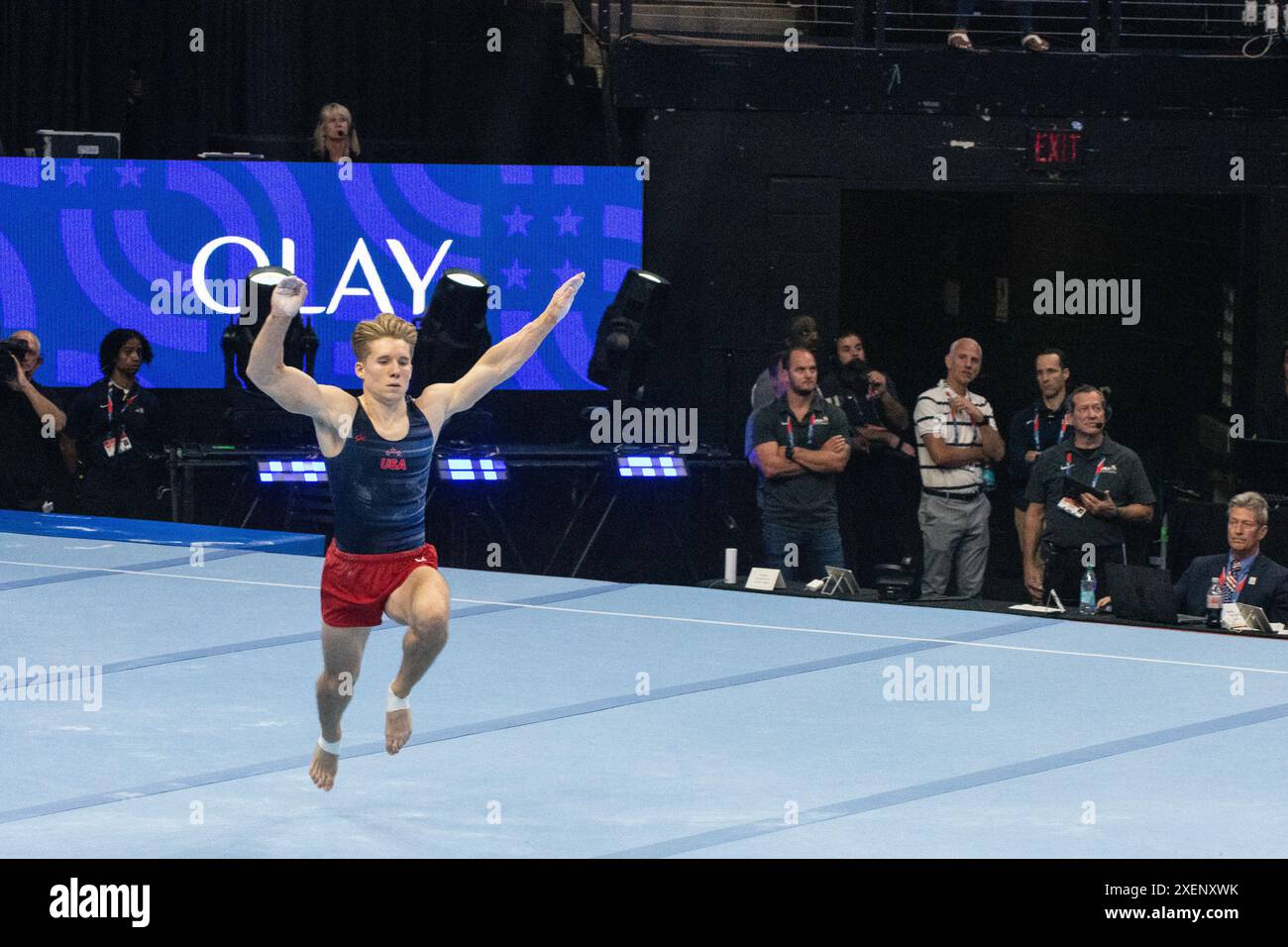 Minneapolis, Minnesota, USA. 27th June, 2024. SHANE WISKUS competes on ...