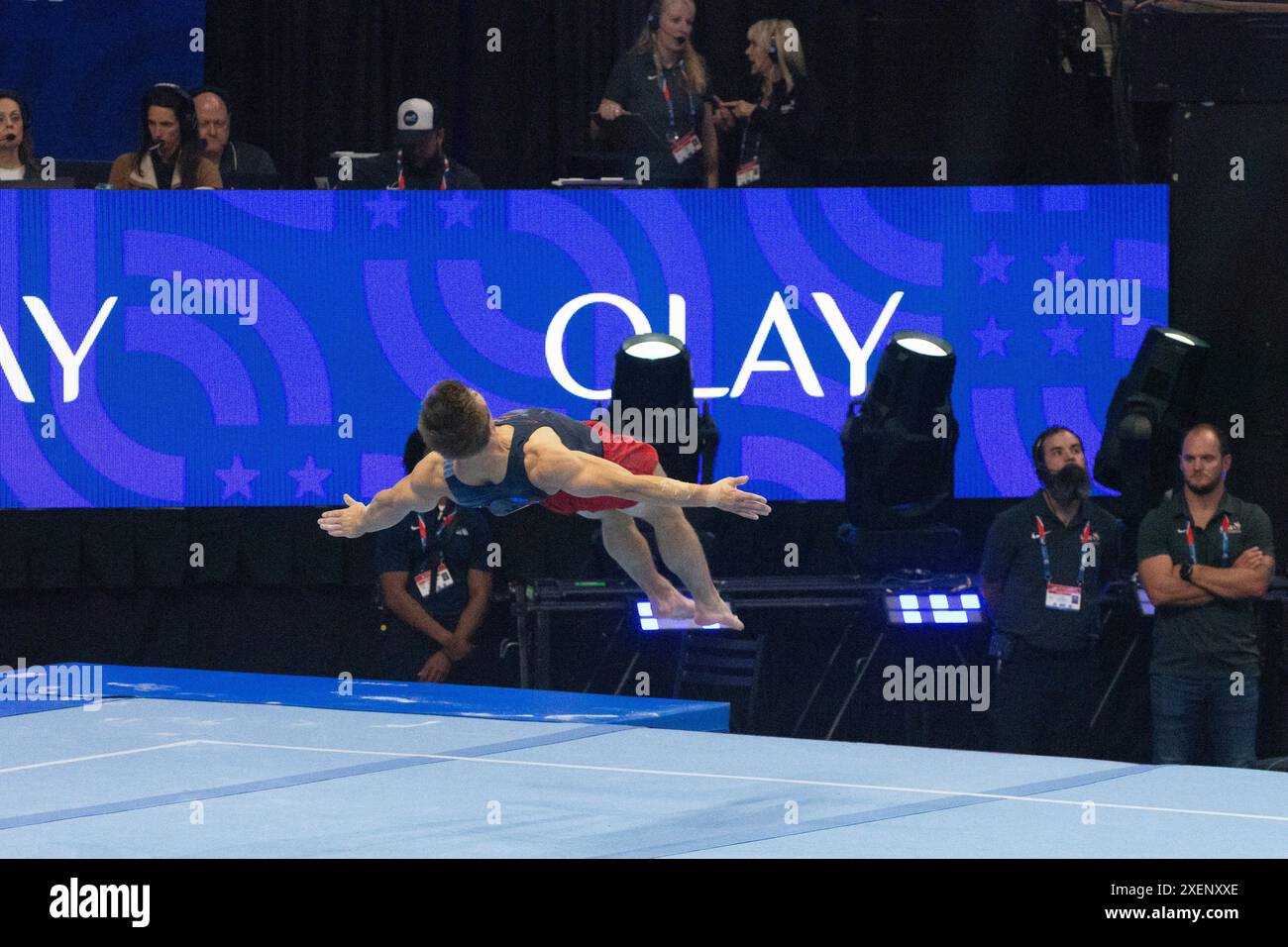 Minneapolis, Minnesota, USA. 27th June, 2024. CURRAN PHILLIPS competes ...