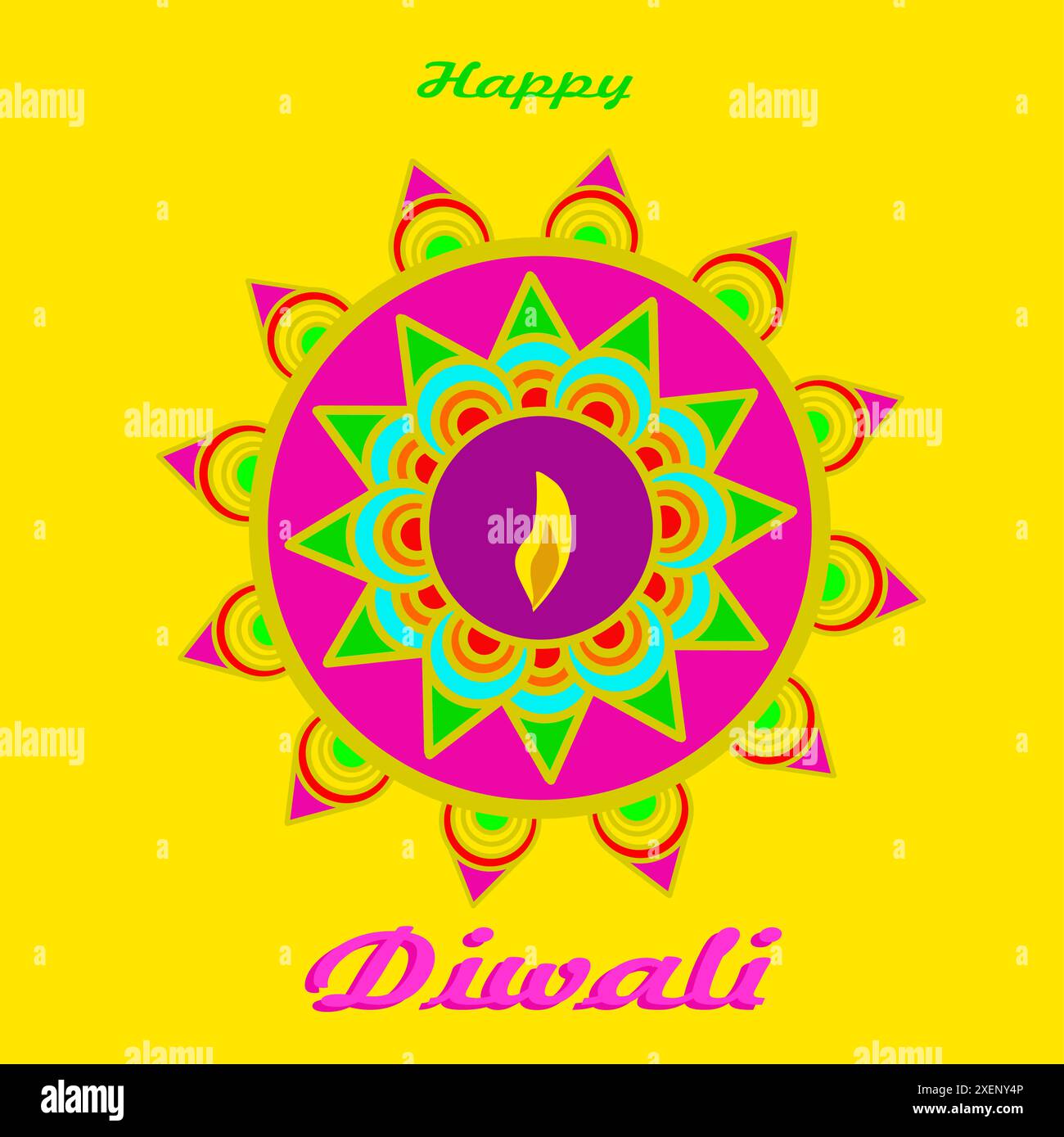 Happy Diwali. Festival of lights poster design wallpaper. The ...