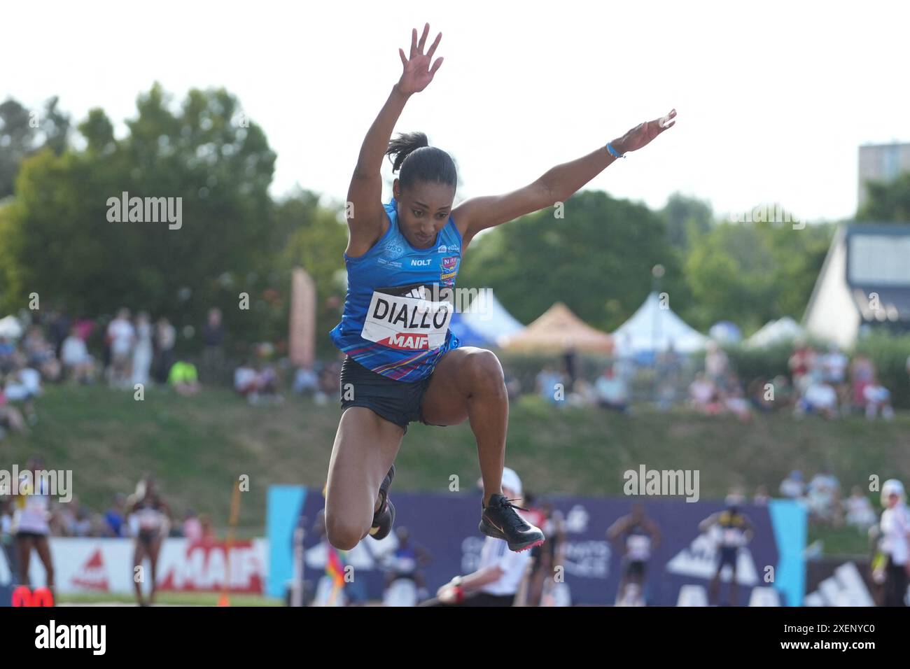DIALLO Rouguy Nice Cote D'azur Athletisme FINALE TRIPLE SAUT WOMEN ...