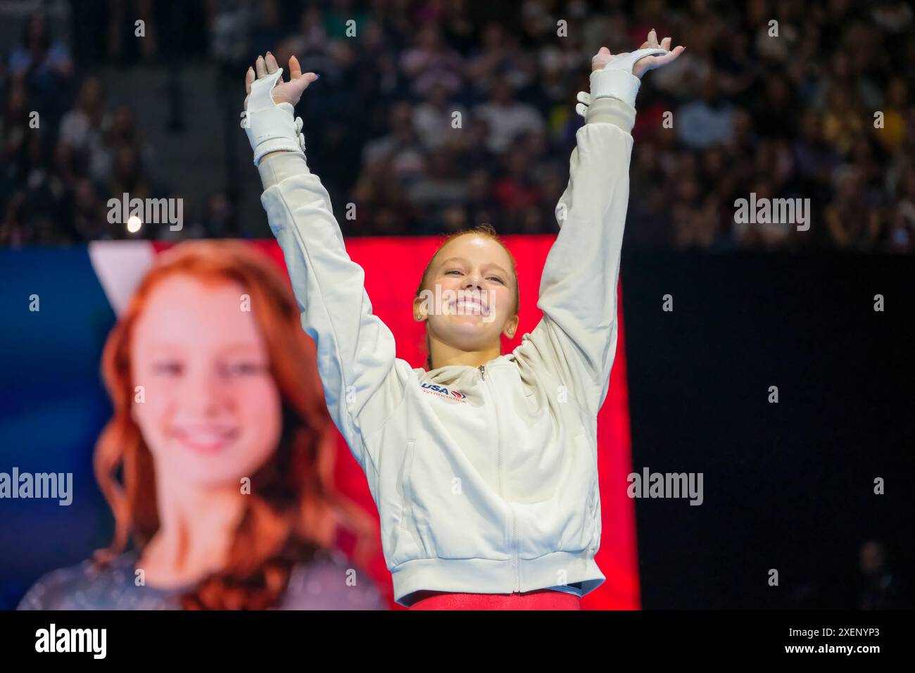 Minneapolis, Minnesota, USA. 28th June, 2024. DULCY CAYLOR on day two ...