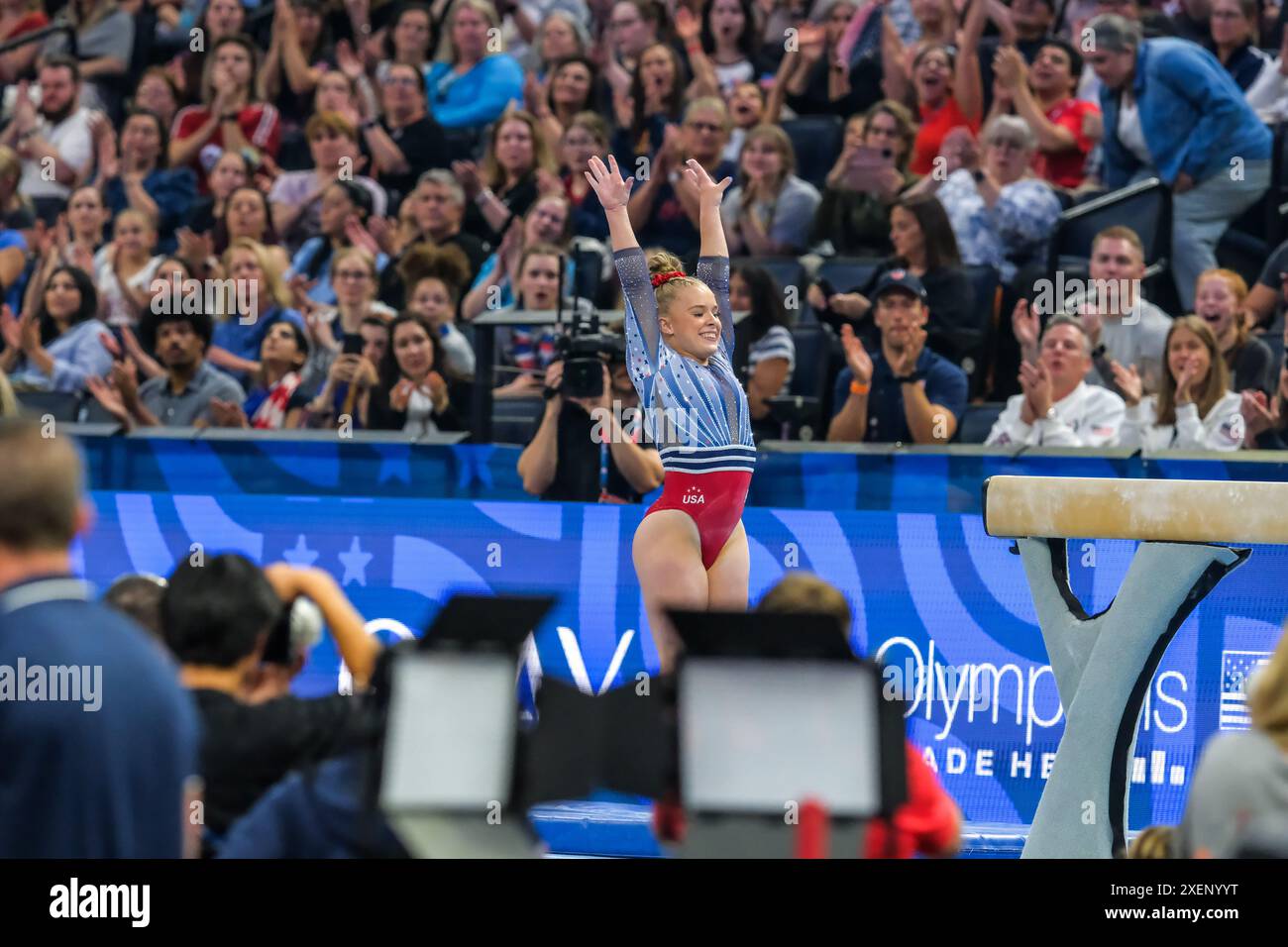 Minneapolis, Minnesota, USA. 28th June, 2024. JOSCELYN ROBERSON ...