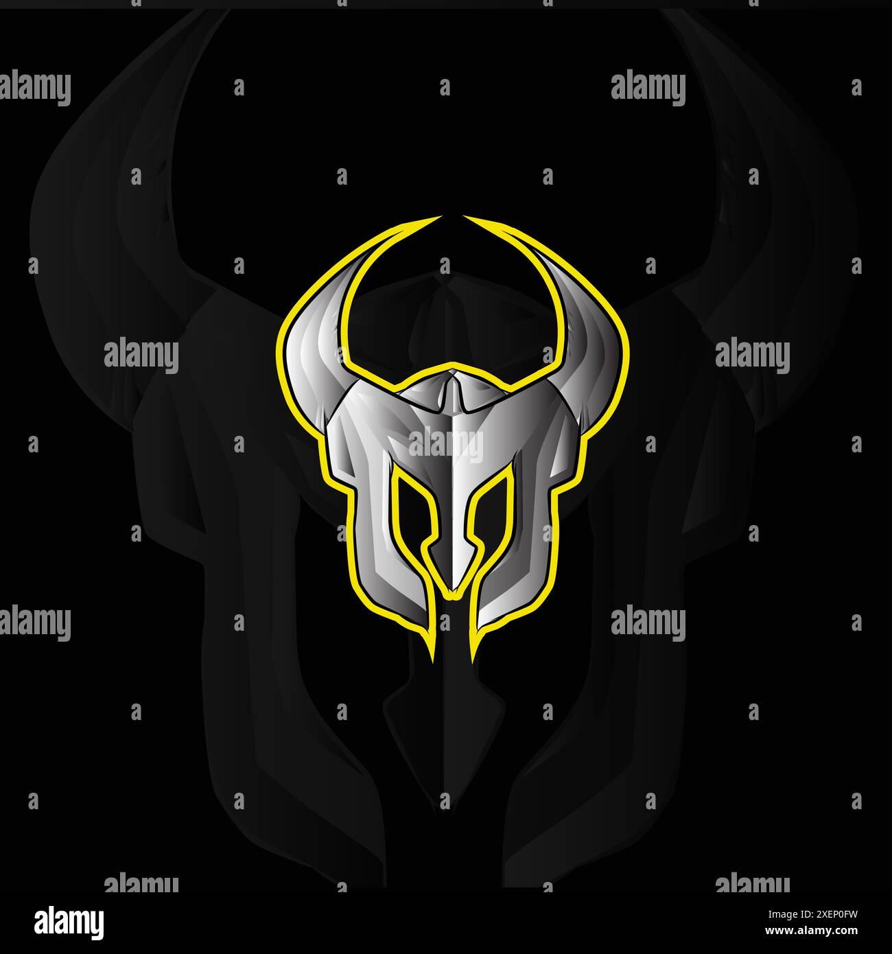 Happy Halloween Background vector illustration. Spooky monster poster ...