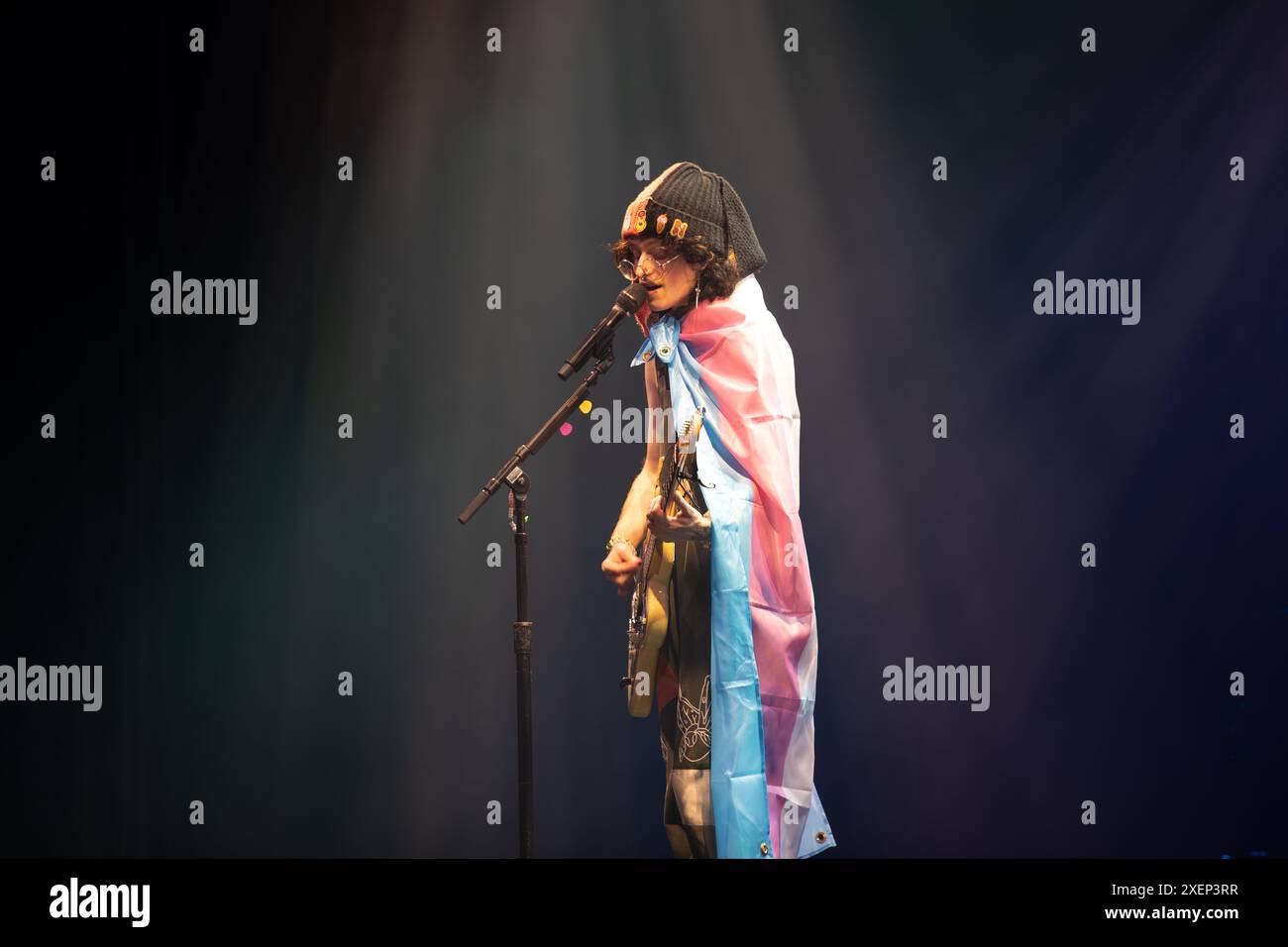 Houston, Texas, United States. 25th June, 2024. Cavetown is wearing a ...