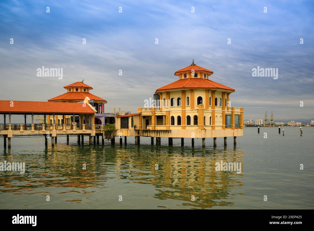 Penang church street pier hi-res stock photography and images - Alamy