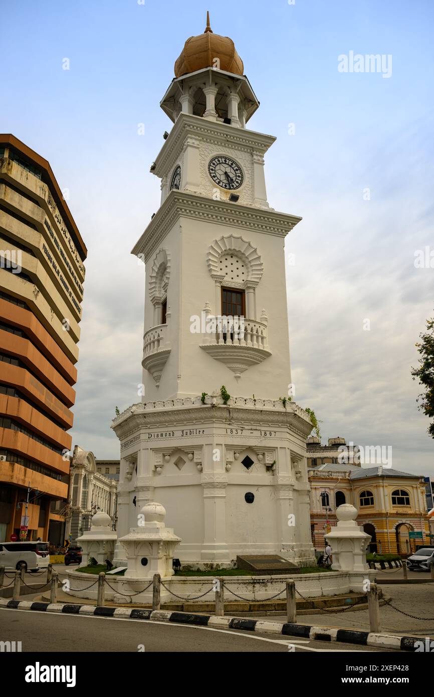 The Queen Victoria Jubilee Monument, George Town, Penang, Malaysia ...