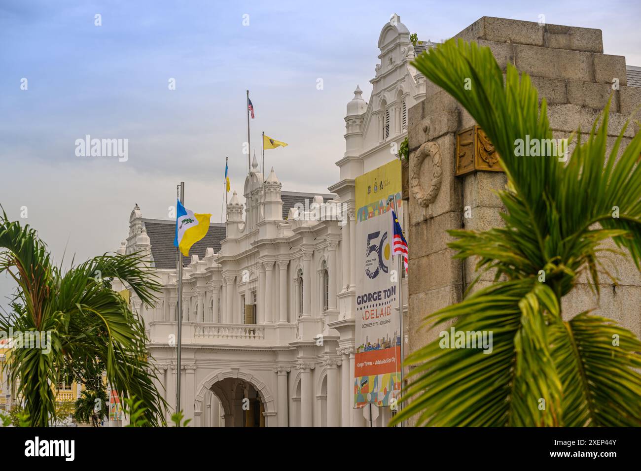 Penang City Hall, George Town, Penang, Malaysia Stock Photo - Alamy