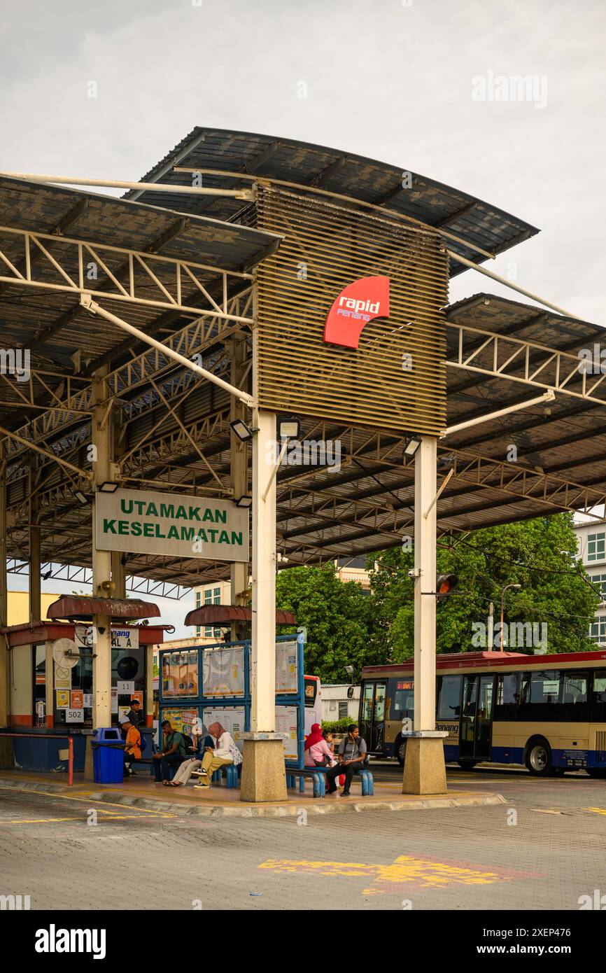 Penang bus station hi-res stock photography and images - Alamy