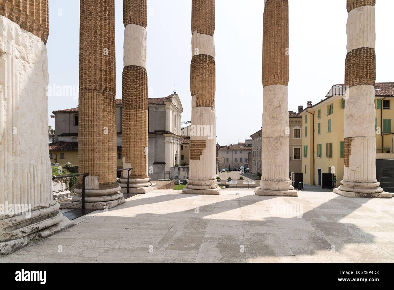 Ancient Roman Tempio Capitolino di Brescia (Temple of the Capitoline ...