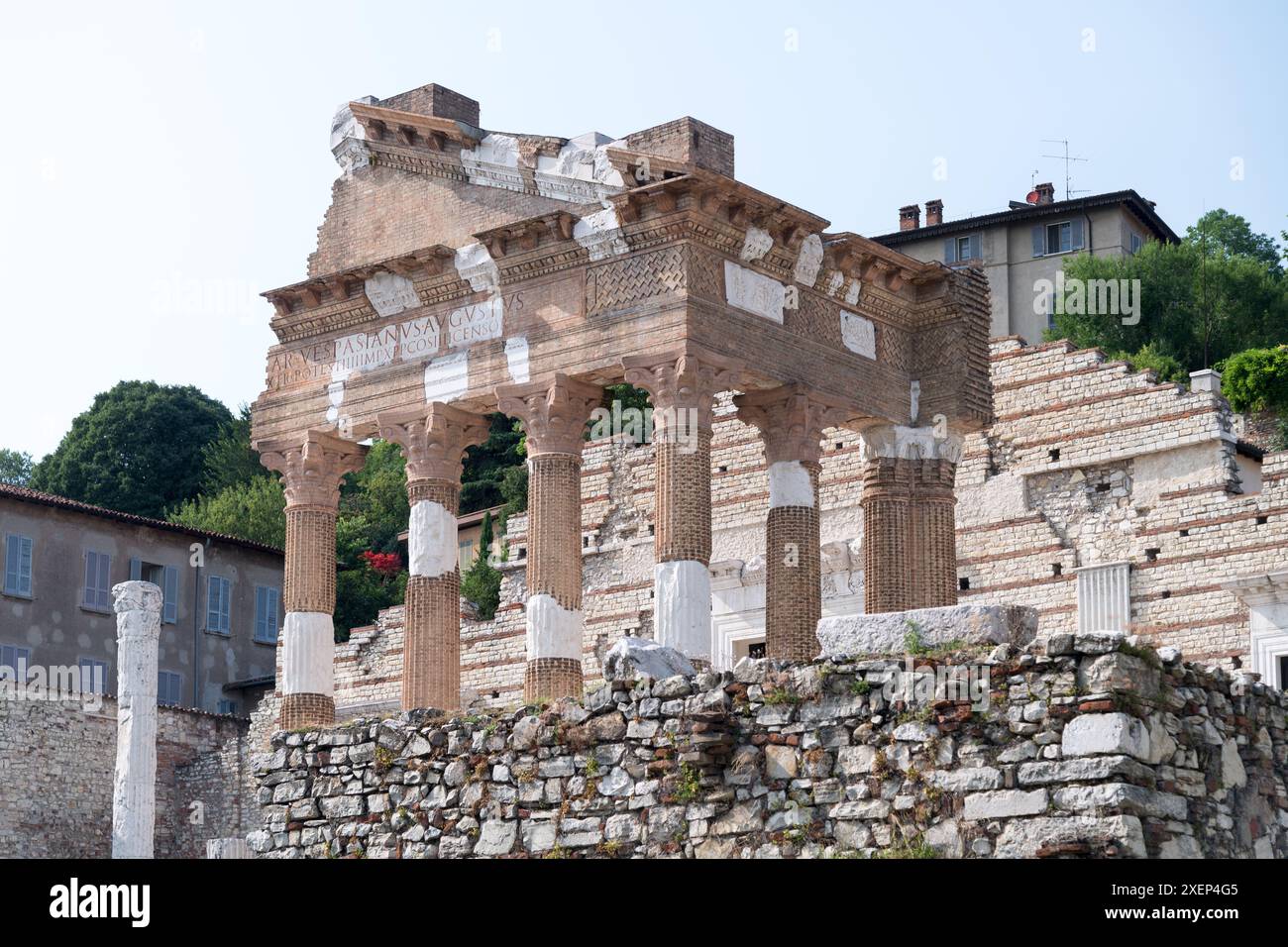 Ancient Roman Tempio Capitolino di Brescia (Temple of the Capitoline ...