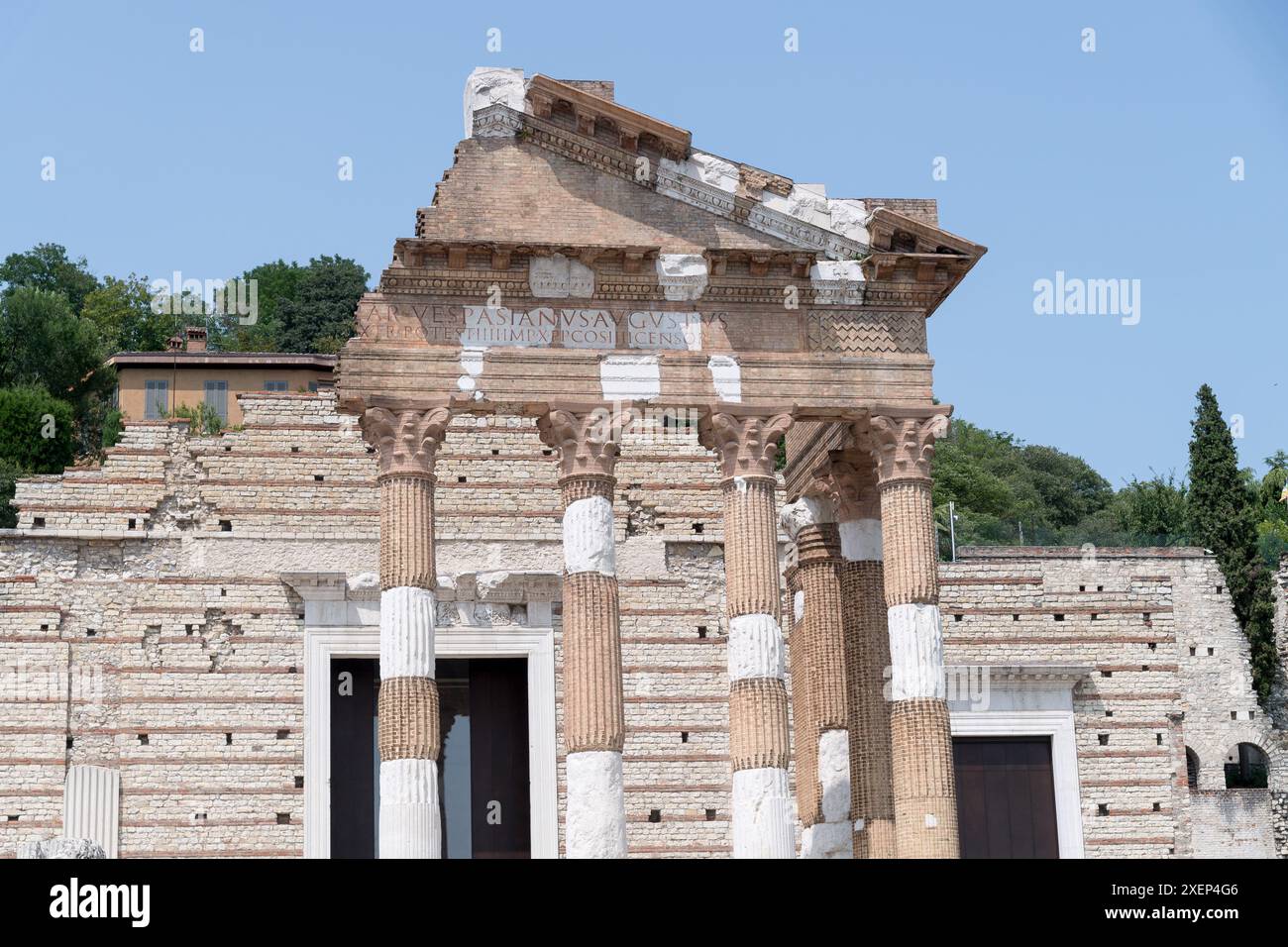Ancient Roman Tempio Capitolino di Brescia (Temple of the Capitoline ...