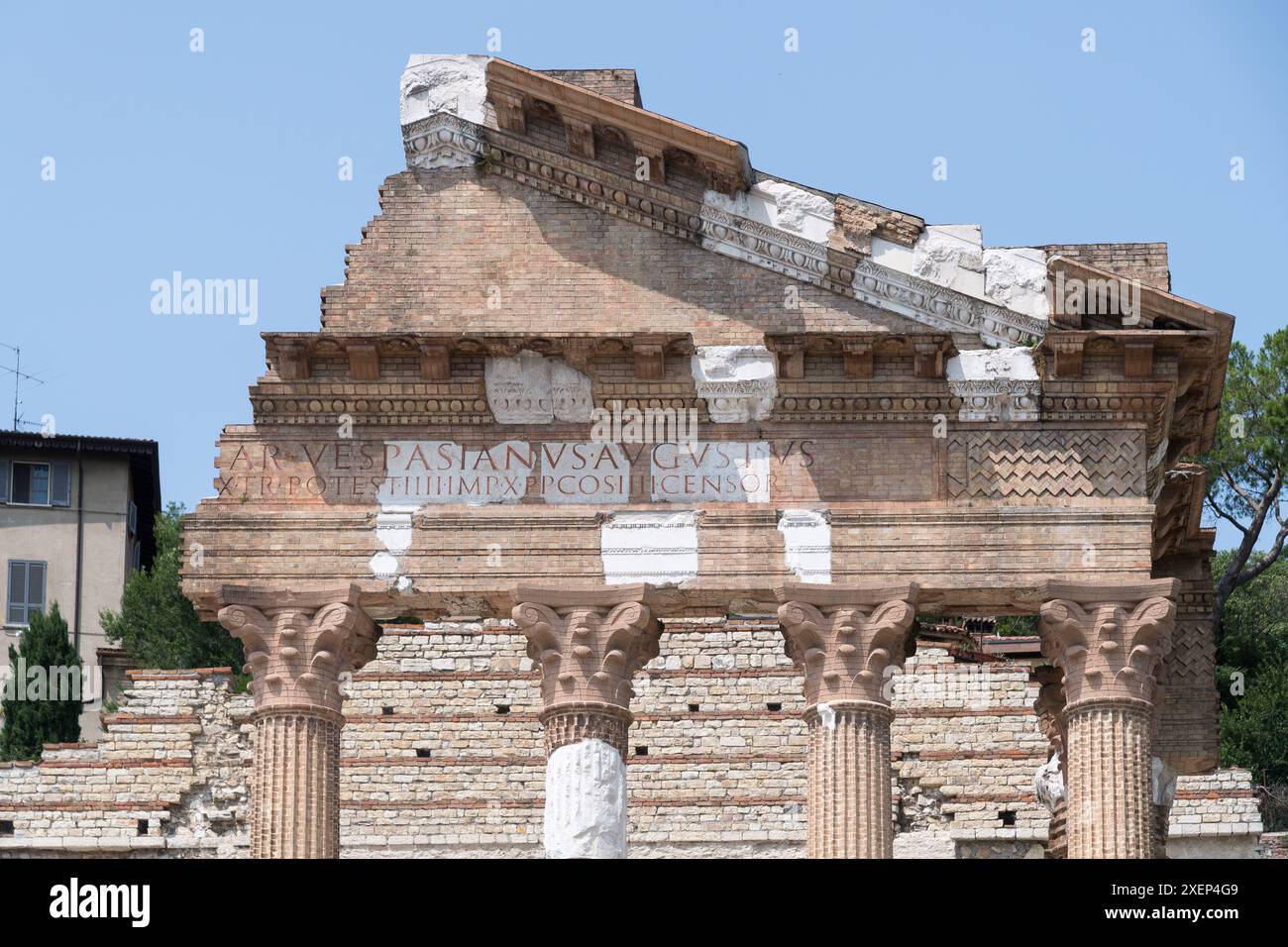 Brescia capitolium temple museum hi-res stock photography and images ...