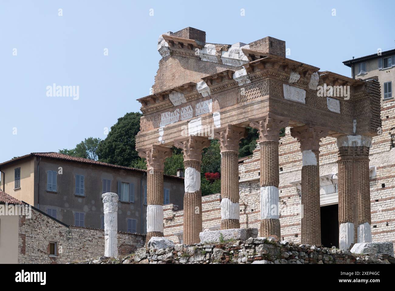 Ancient Roman Tempio Capitolino di Brescia (Temple of the Capitoline ...