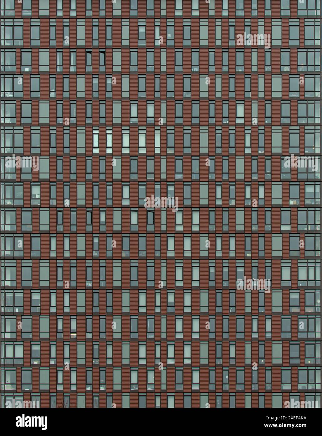 tall residential building tower (looking up at high rise apartment ...