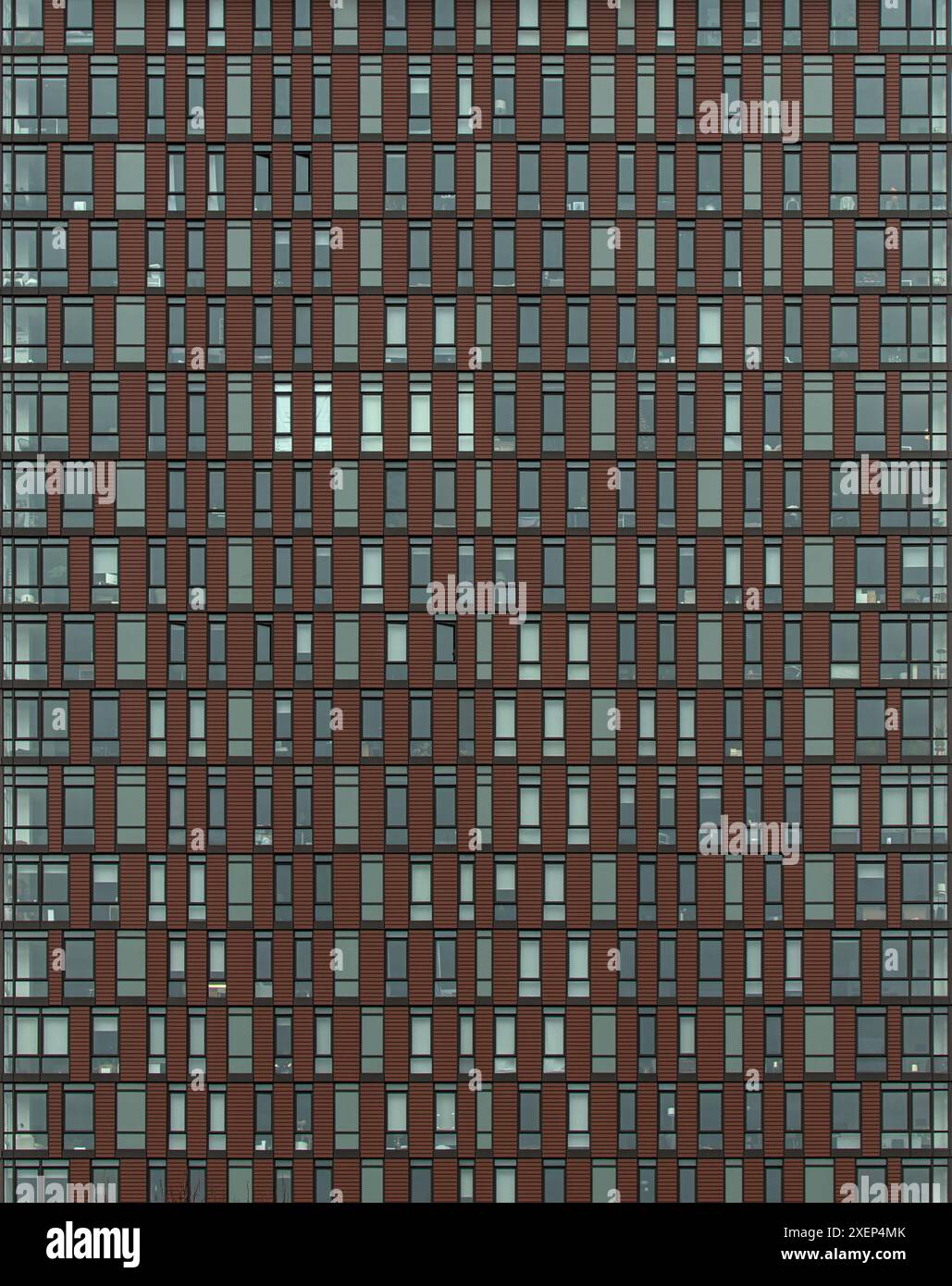 tall residential building tower (looking up at high rise apartment ...