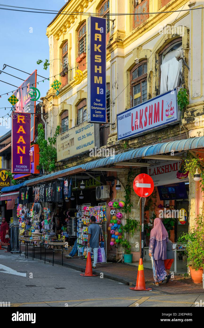 Penang street scene hi-res stock photography and images - Alamy