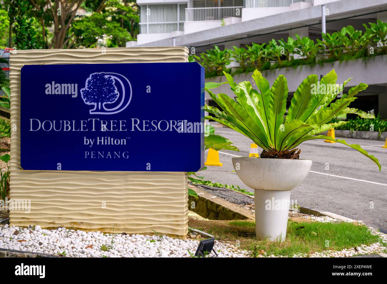 The Hilton Doubletree Resort, Penang, Malaysia Stock Photo - Alamy