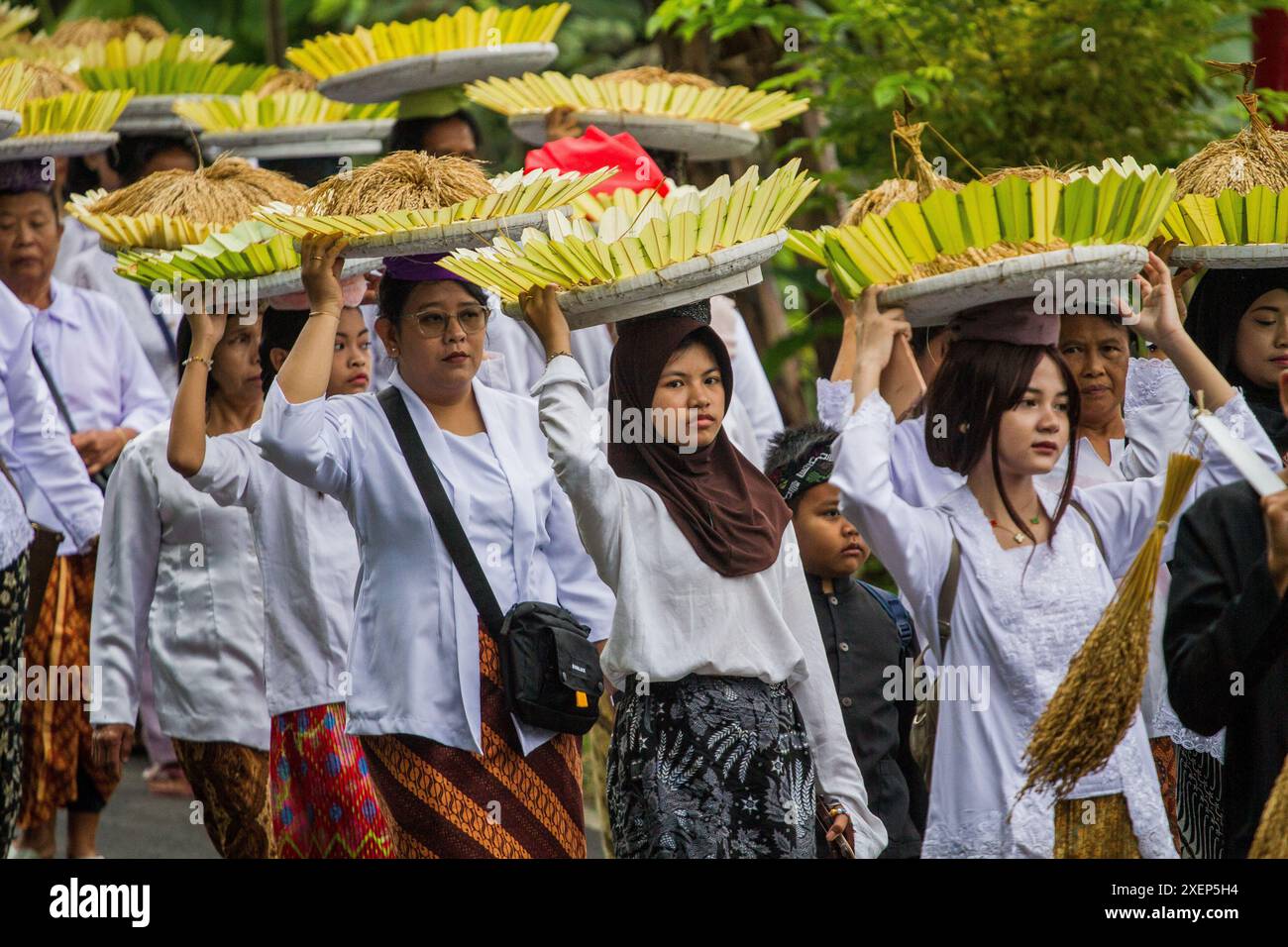 June 29, 2024, Kuningan, West Java, Indonesia: Dancers perform Buyung ...