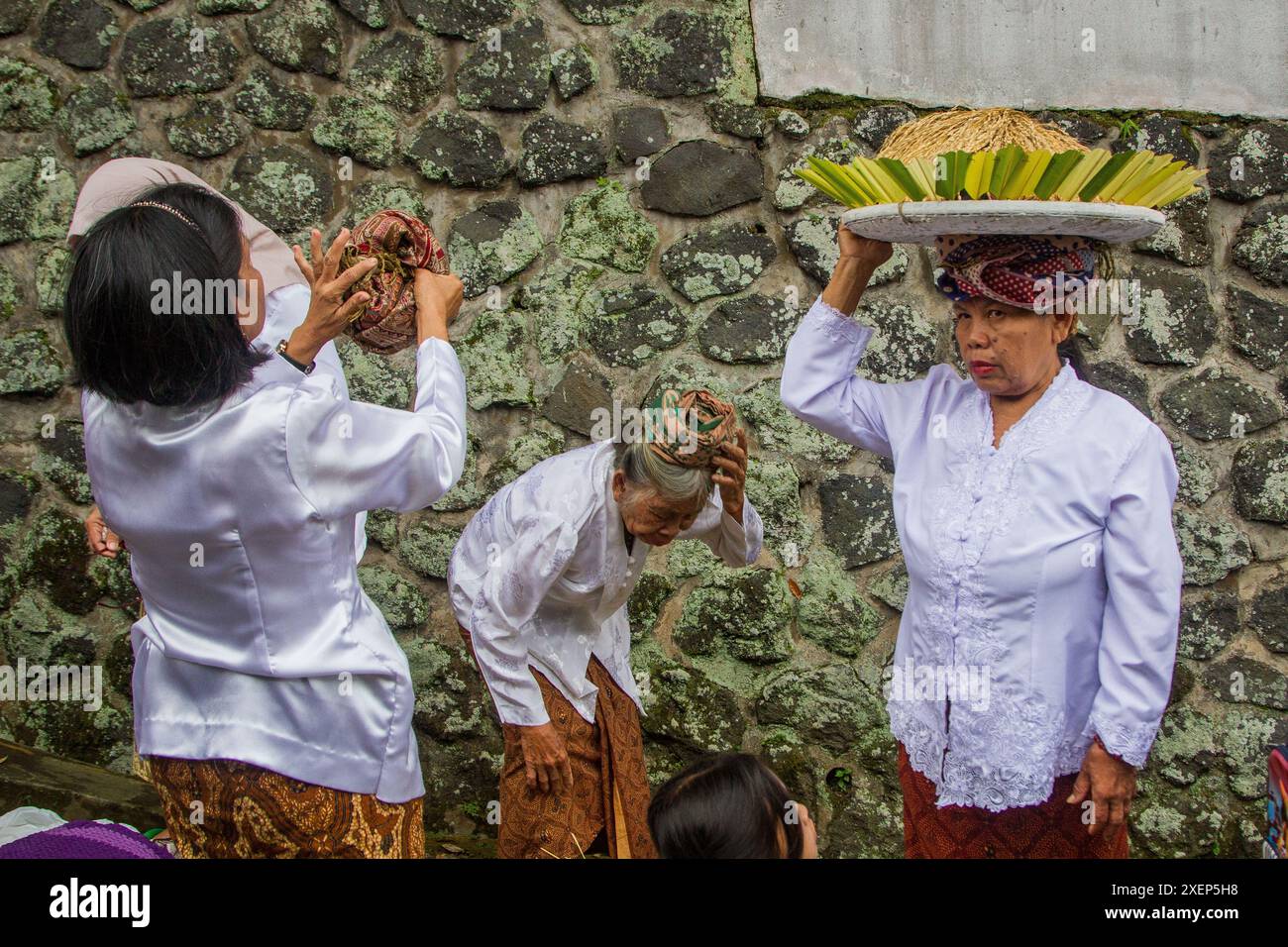 June 29, 2024, Kuningan, West Java, Indonesia: Dancers perform Buyung ...