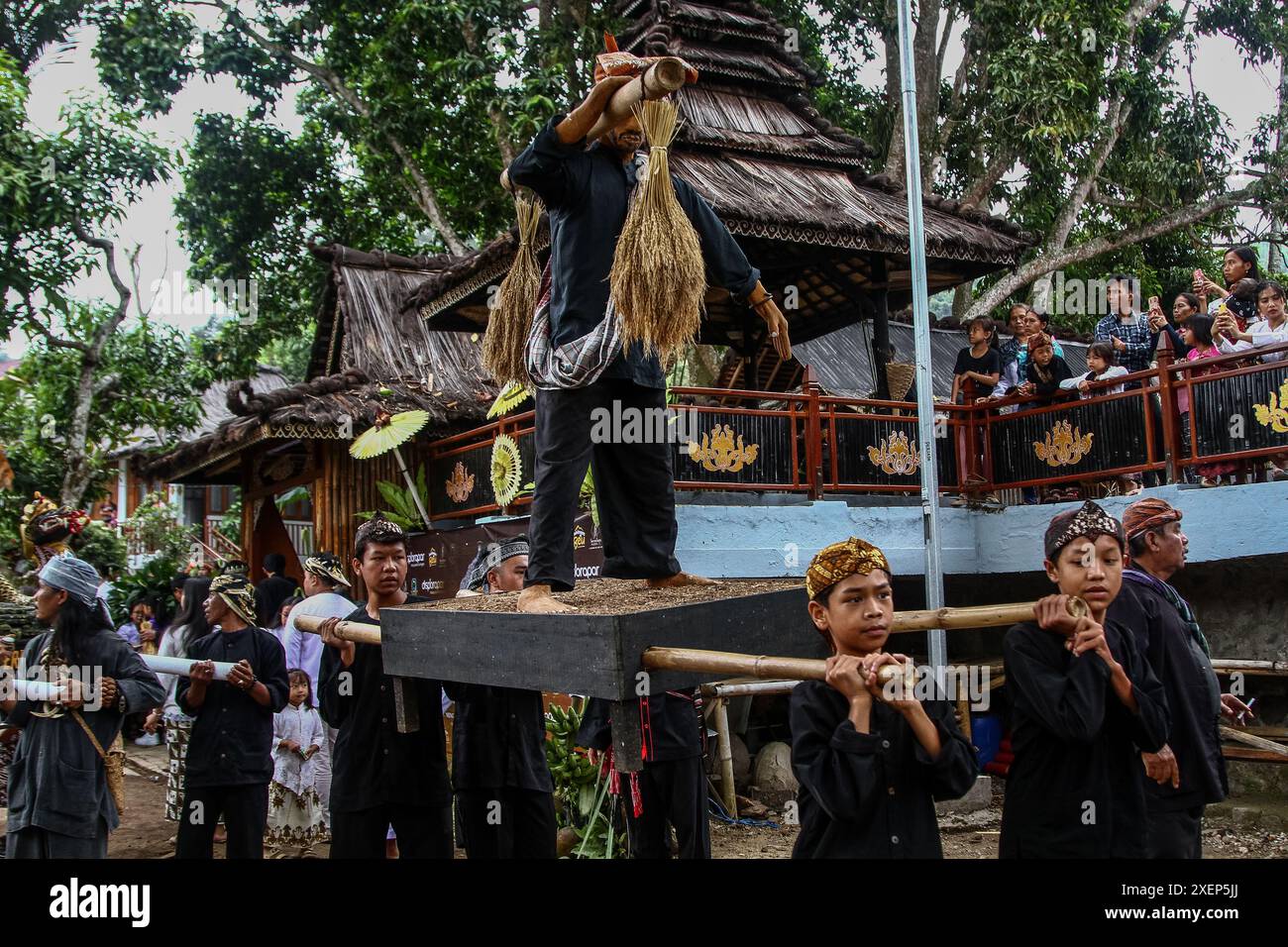 June 29, 2024, Kuningan, West Java, Indonesia: Cigugur villagers take ...