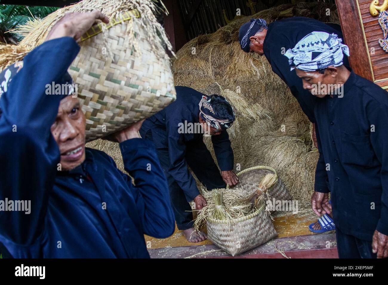 June 29, 2024, Kuningan, West Java, Indonesia: Cigugur villagers take ...