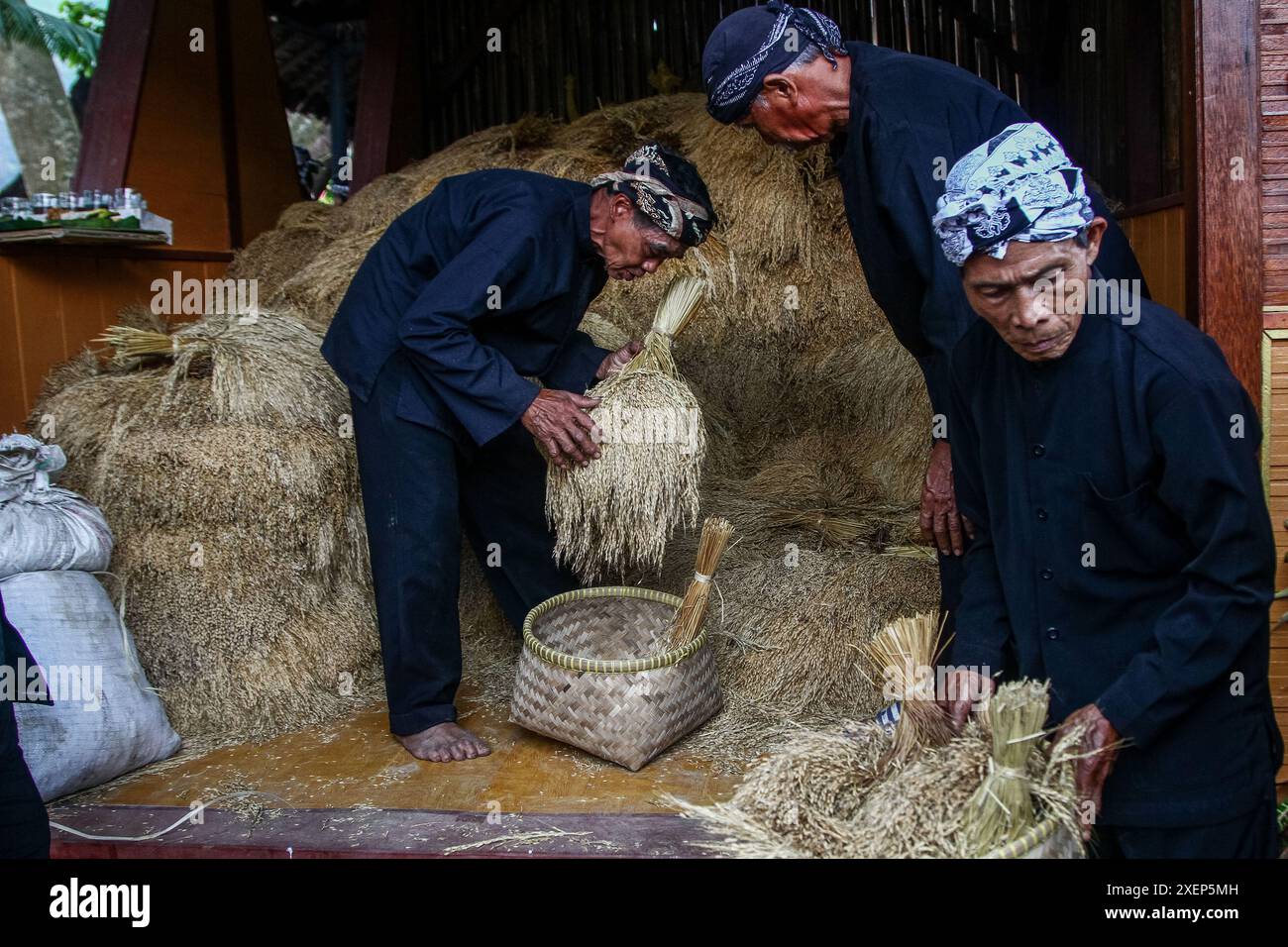 June 29, 2024, Kuningan, West Java, Indonesia: Cigugur villagers take ...
