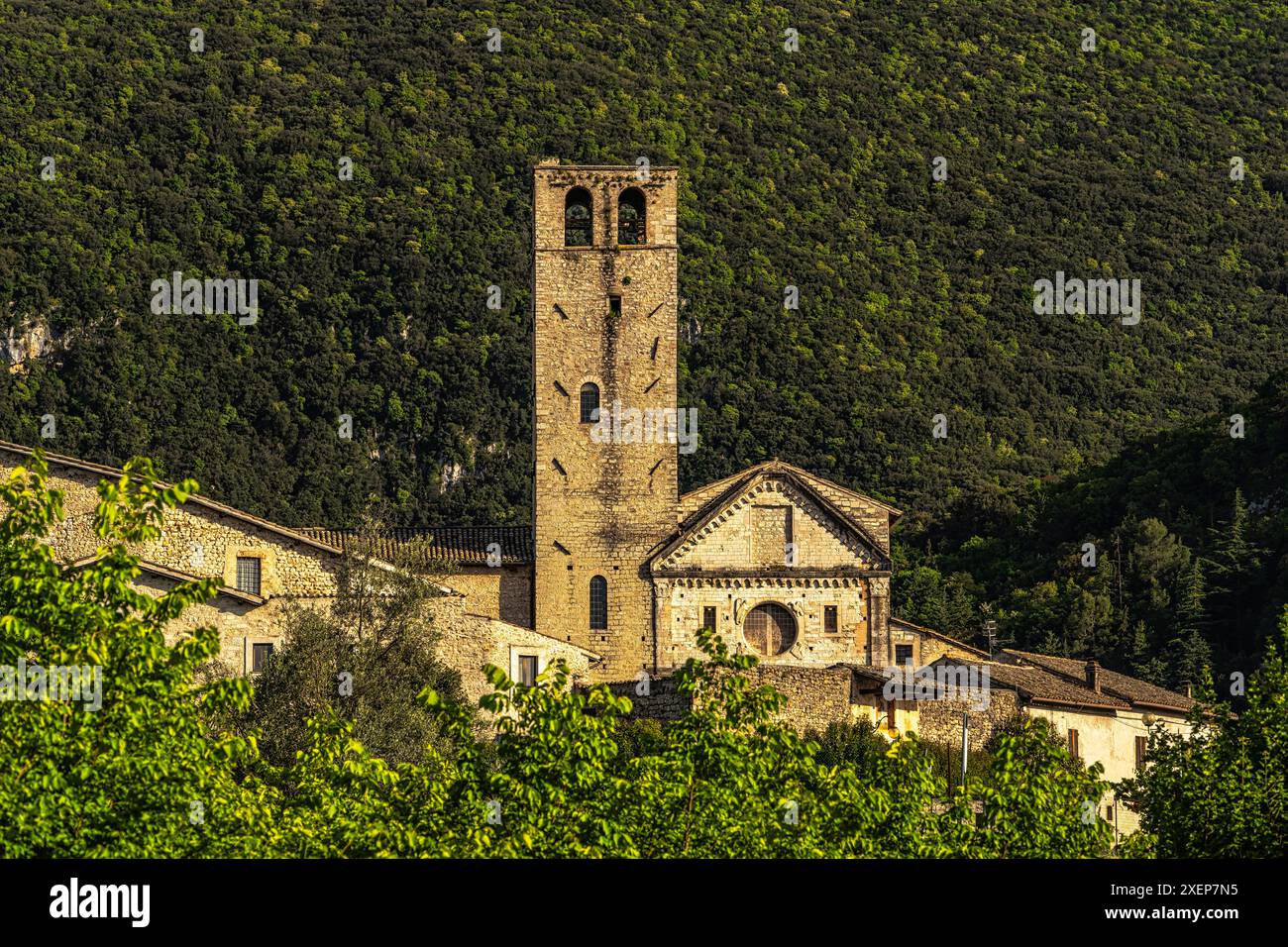 Spoleto san ponziano church hi-res stock photography and images - Alamy