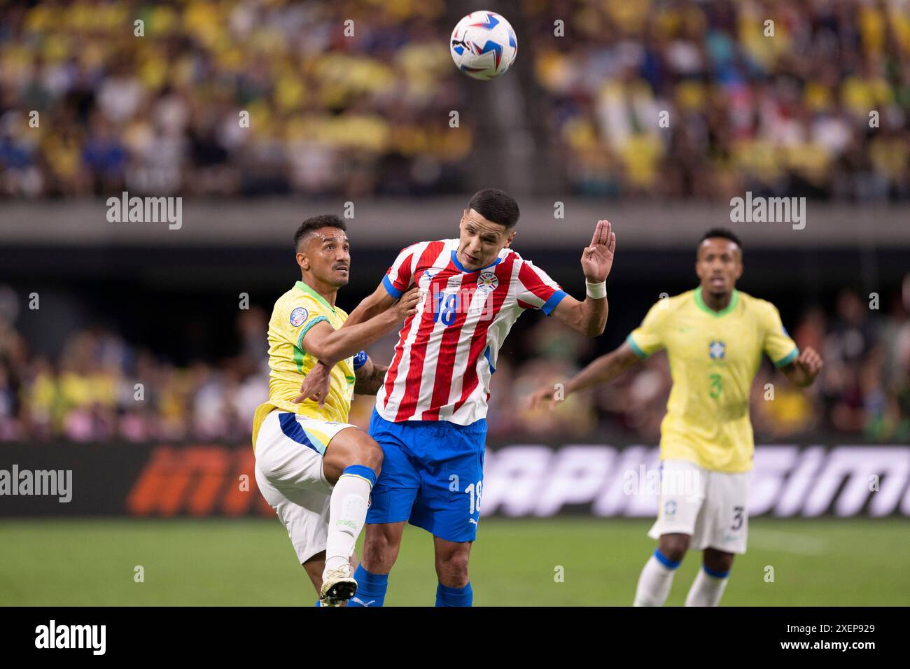 Las Vegas, United States. 29th June, 2024. Danilo of Brazil and Alex ...