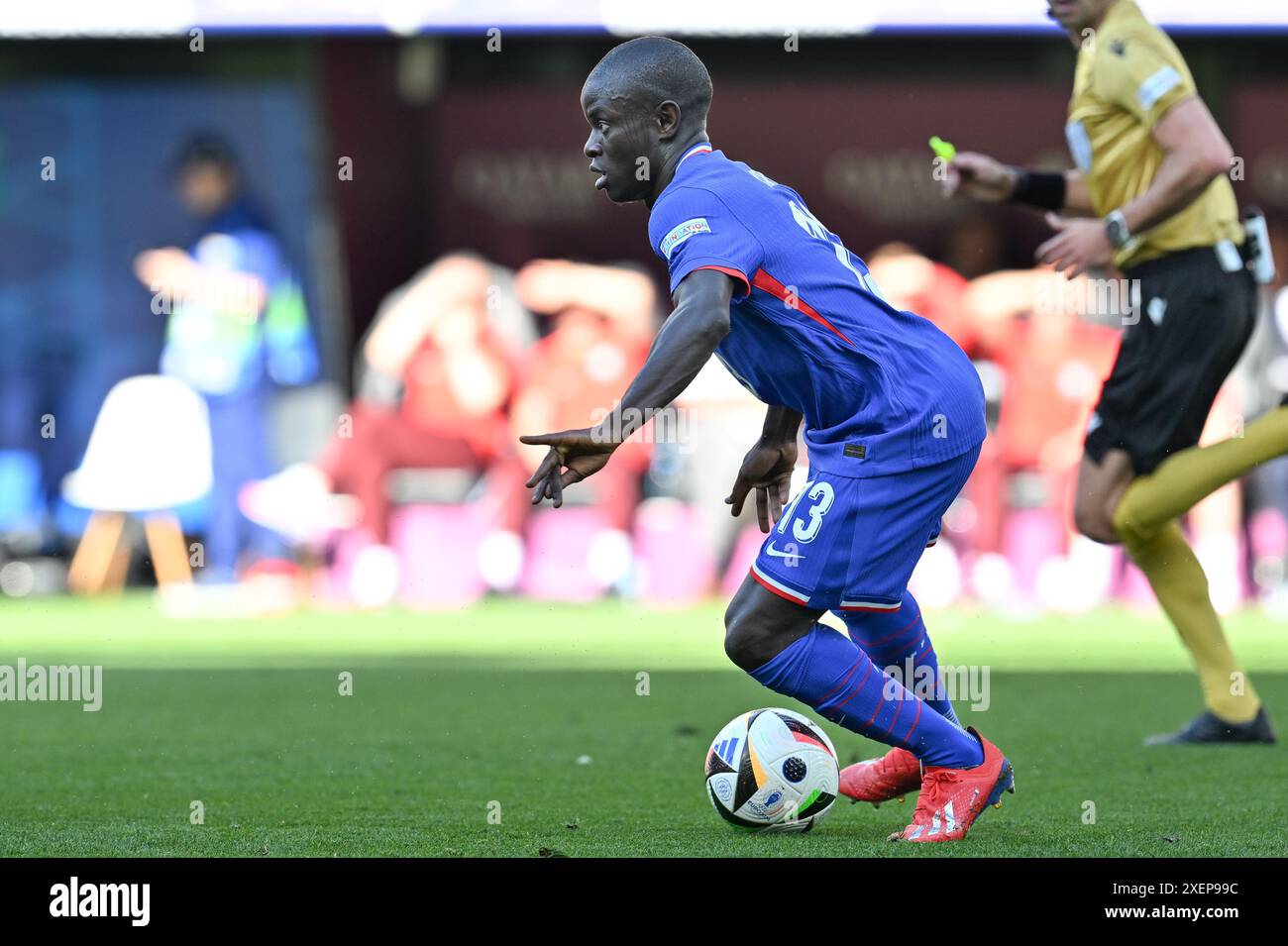 Dortmund, Germany. 25th June, 2024. NGolo Kante (13) of France pictured ...