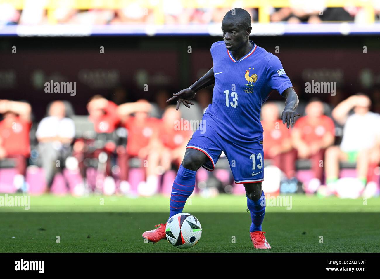 Dortmund, Germany. 25th June, 2024. NGolo Kante (13) of France pictured ...